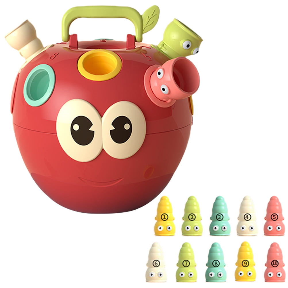 SOPOTUTU Apple Shape Color Matching Toy ABS 1 Set 5.1x5.1in - Walmart.com