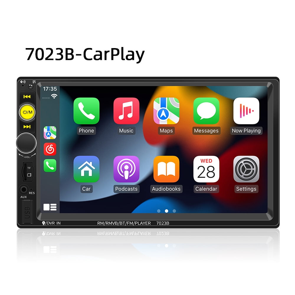 Apple Carplay7 Inch Car Bluetooth MP5 Player Car Plug-in Radio Reverse ...