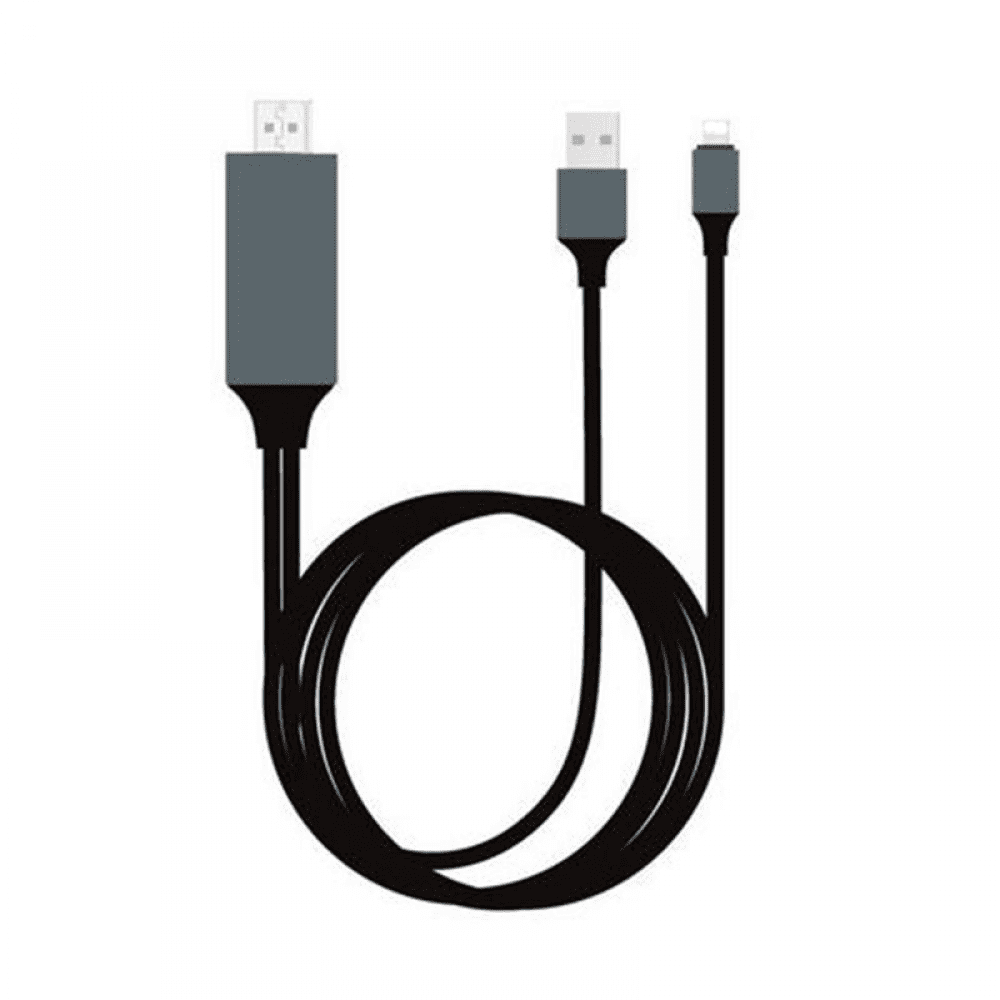 [Apple Certified] Lightning to HDMI Adapter Cable,1080P Digital AV Sync ...