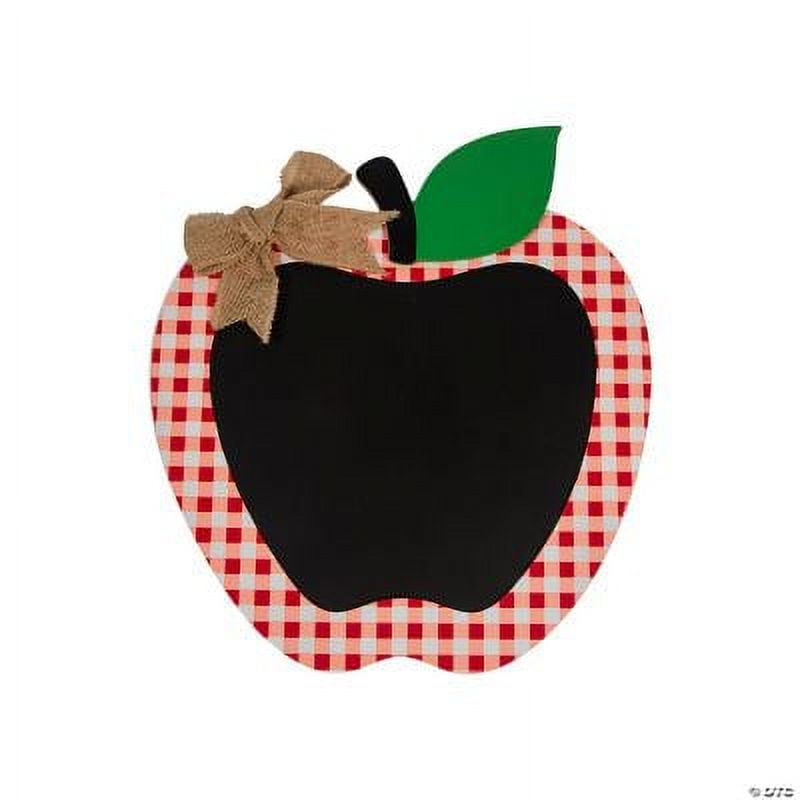 Rustic Apple Chalkboard Door Sign, Classroom Blackboard, Outdoor ...