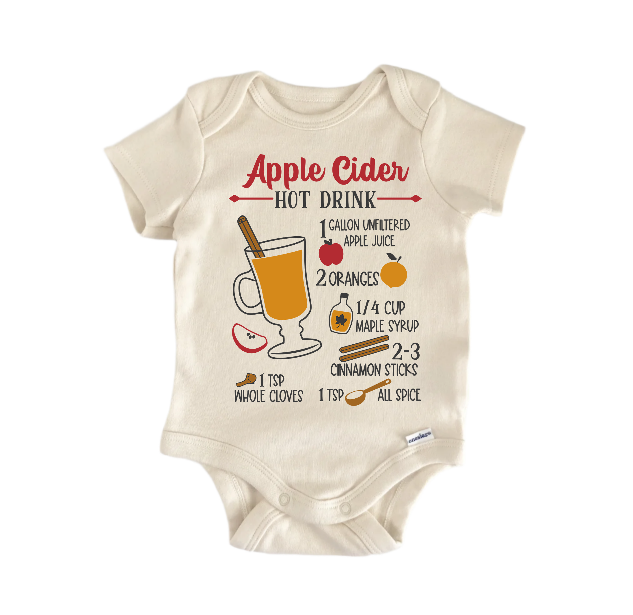 Apple Cider Hot Drink Recipe Fall October- Baby Boy Girl Clothes ...