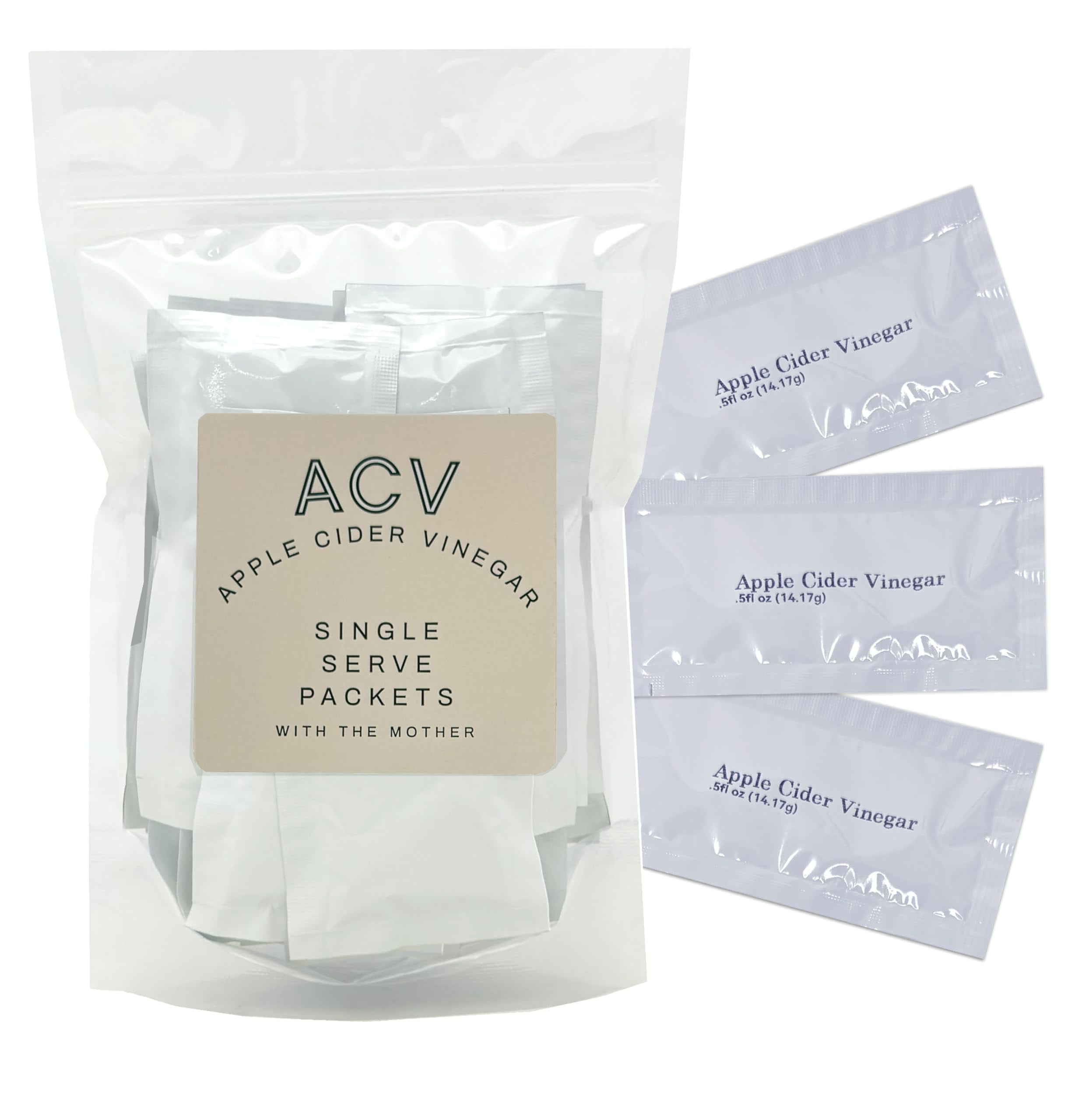 Apple Cider Vinegar Packets BDF32 - ACV Individual Packets, Serve Apple ...