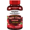 Apple Cider Vinegar Pills | 1600mg | 150 Caplets | Gluten Free ...
