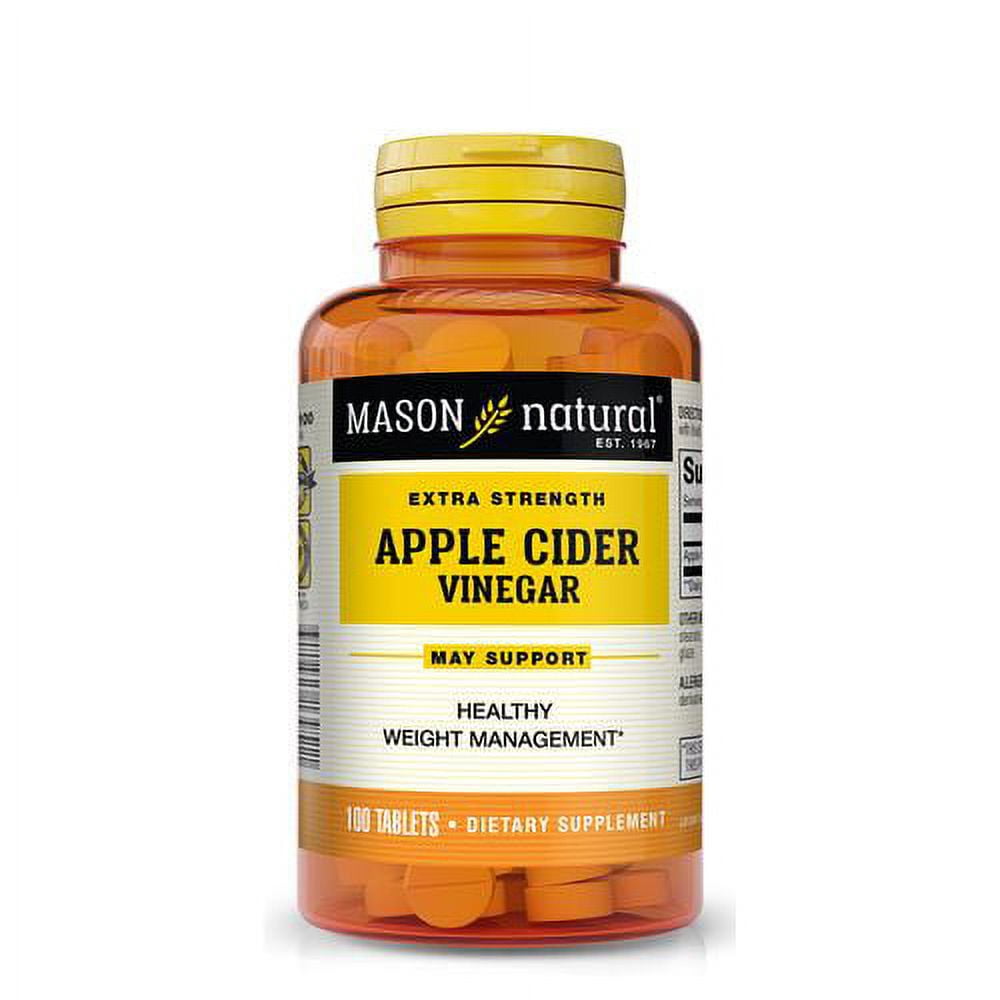 Apple Cider Vinegar Tablets, Body Shapers - 100 Tablets, 6 Pack ...