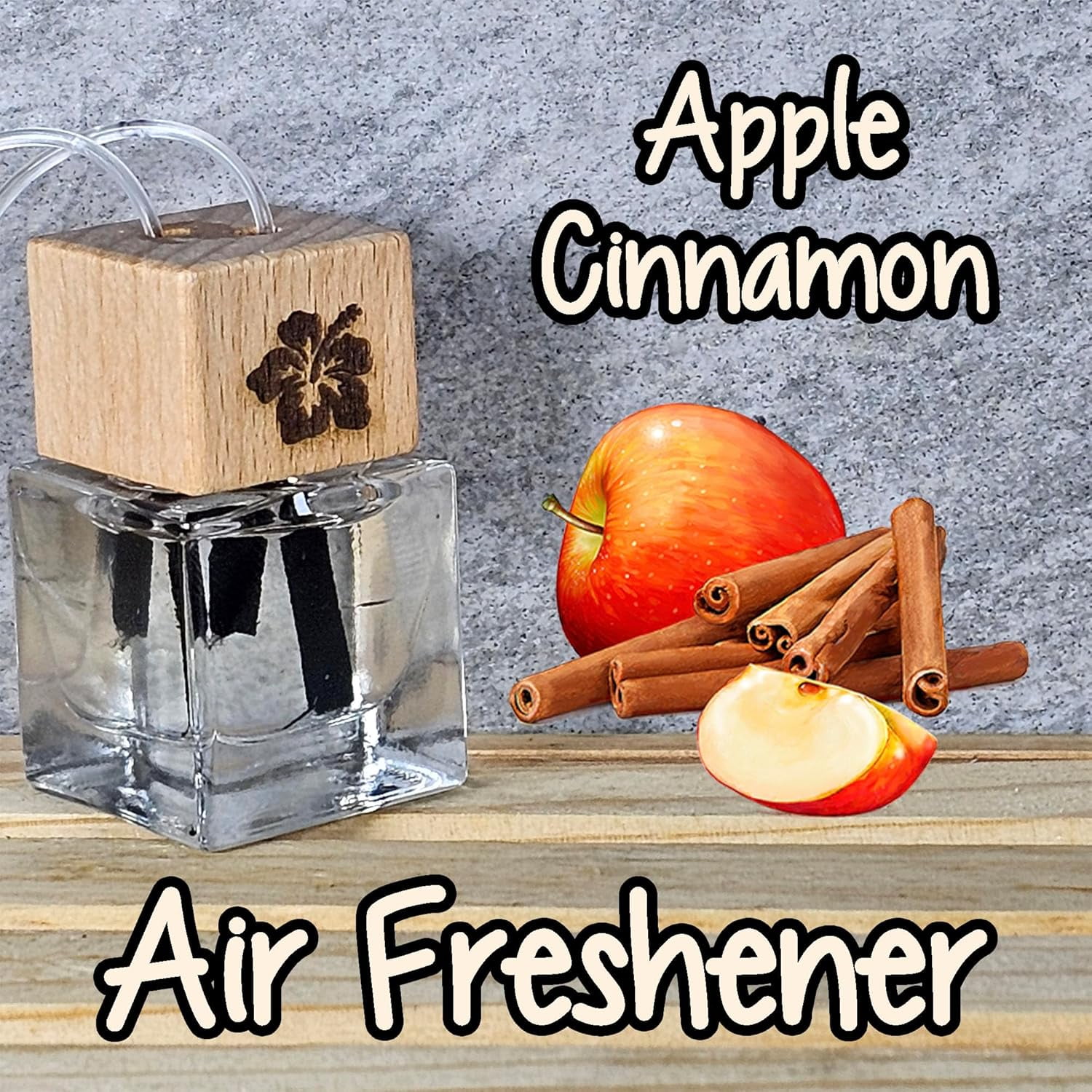 Apple Cinnamon Car Air Freshener - Walmart.com
