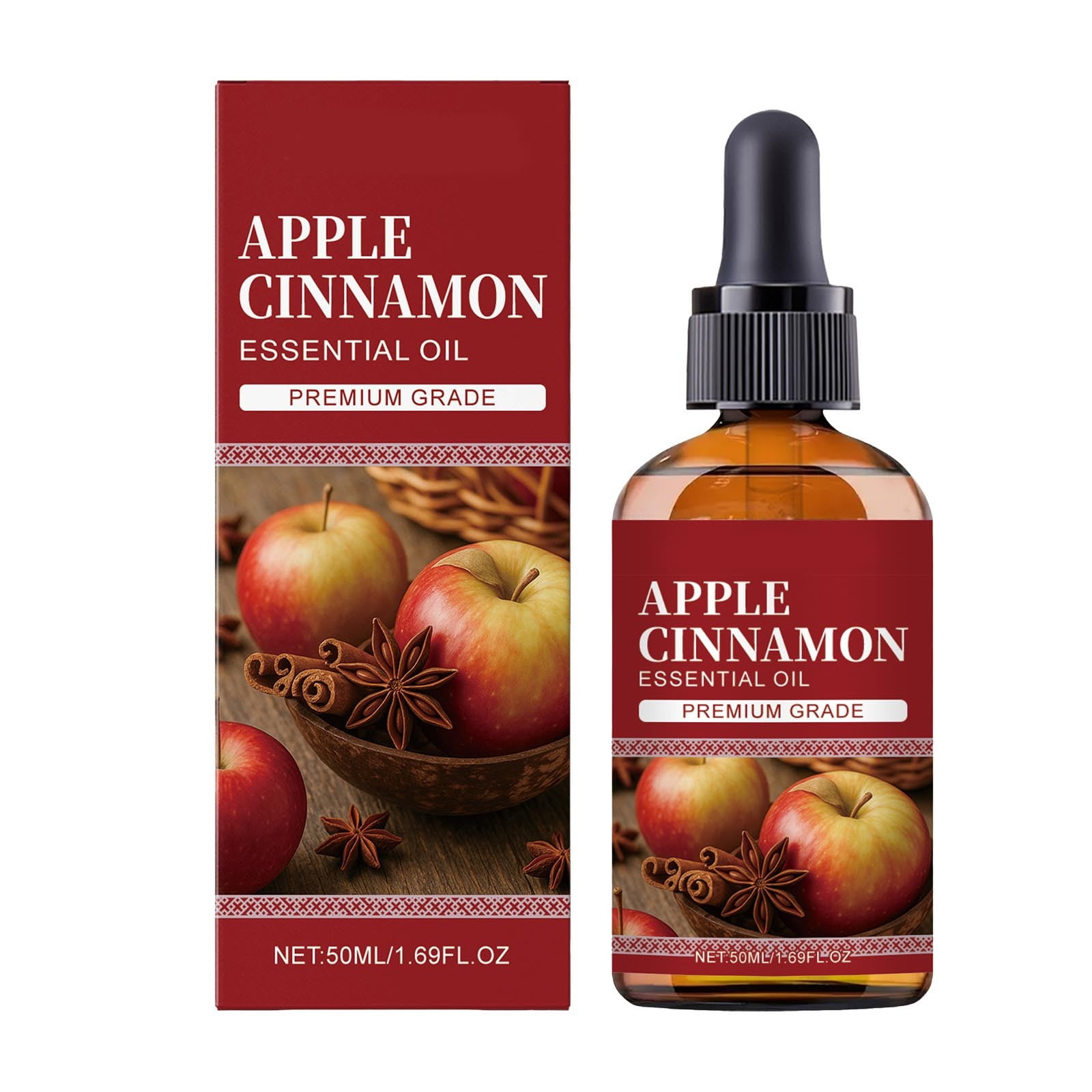 Apple Cinnamon Diffuser Oil - Luxury Essential Oils for Diffuser Refill ...