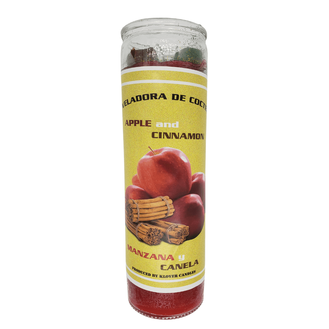 Apple & Cinnamon / Manzana y Canela Prepared Aromatic Candle - Walmart.com