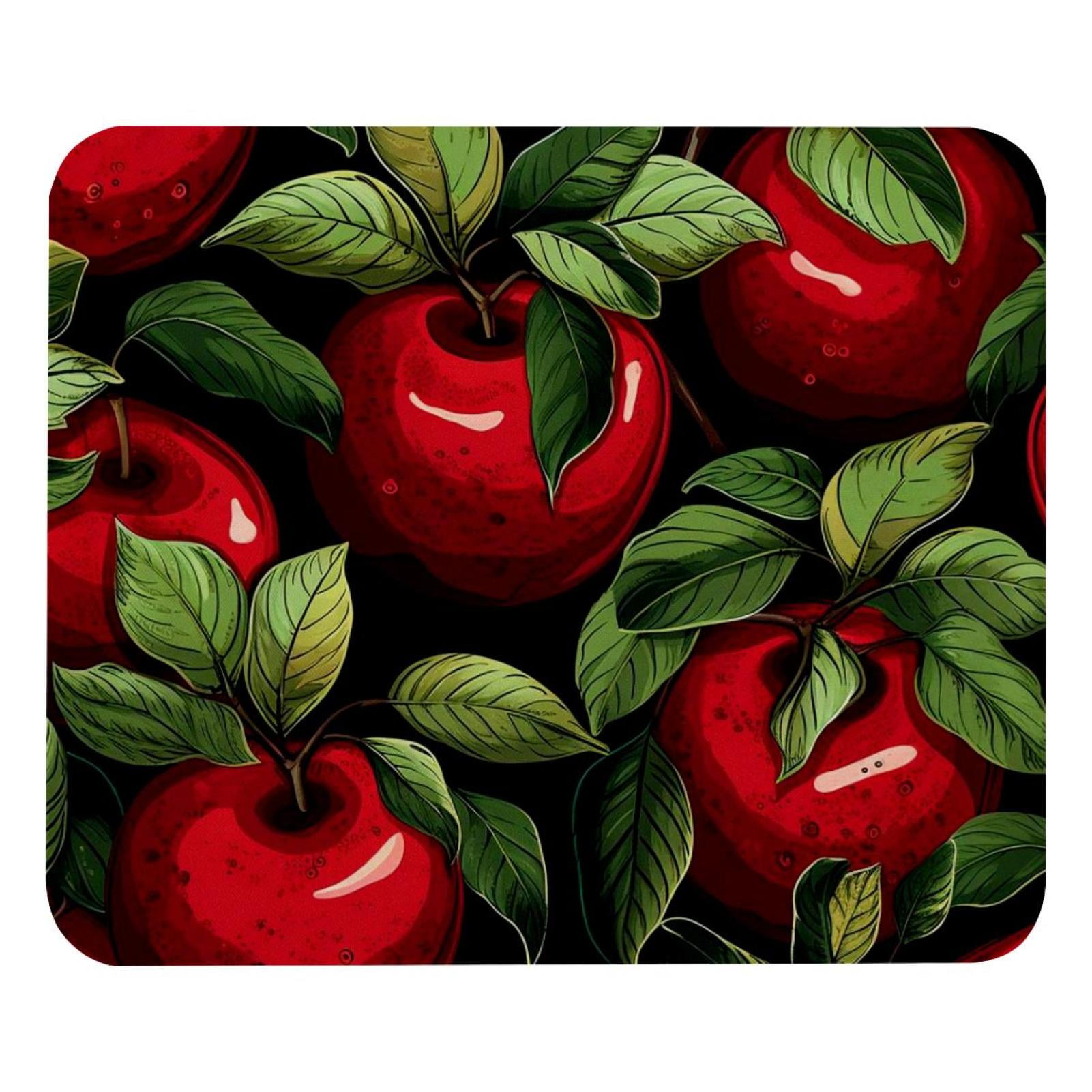 Apple Computer Mouse Pad,Rubber Mouse Mat for Gaming, Office, Laptop ...