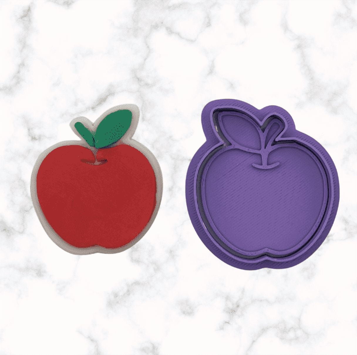 Apple Cookie Cutter and Stamp - Walmart.com