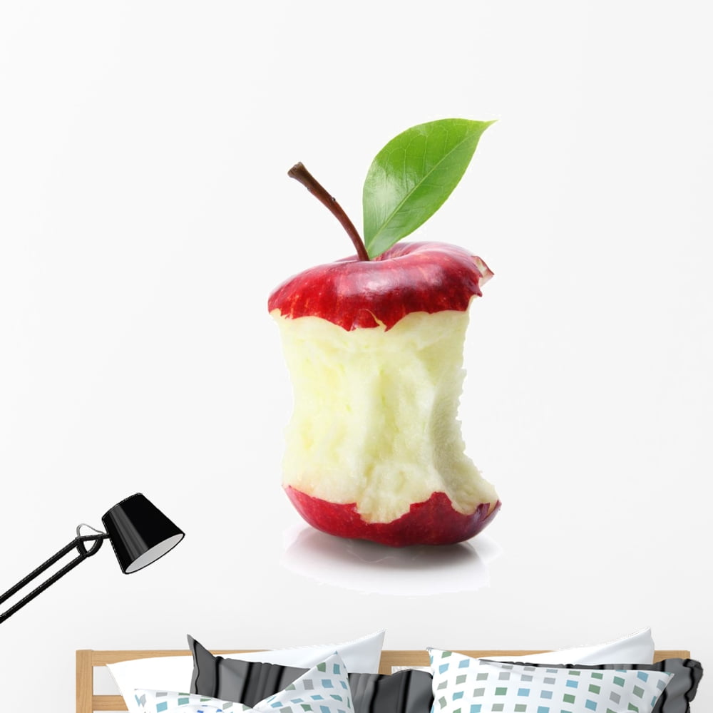 Apple Core Wall Decal by Wallmonkeys Peel and Stick Graphic (48 in H x ...