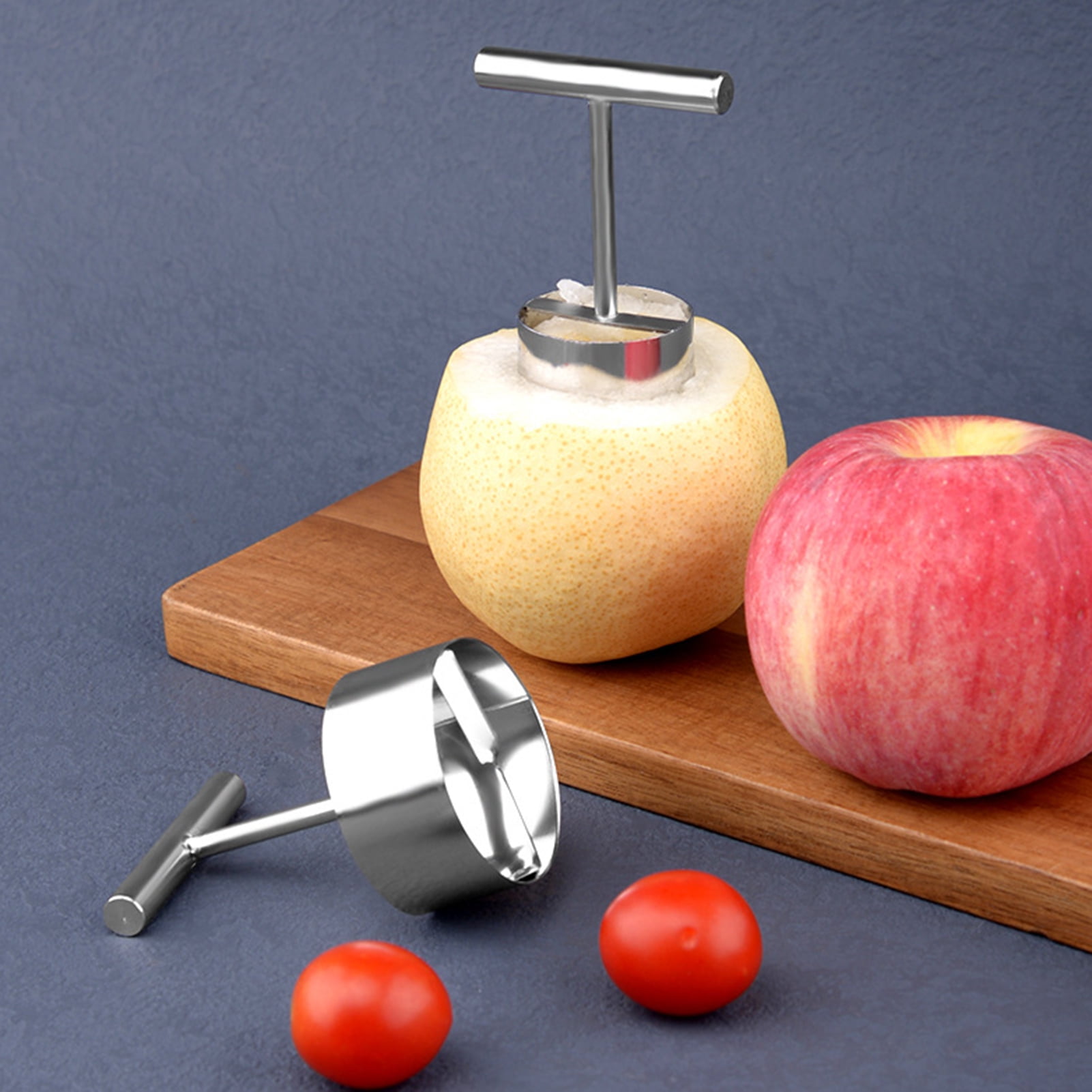 Apple Corer - Stainless Steel Fruit & Vegetable Corers with Anti-slip ...