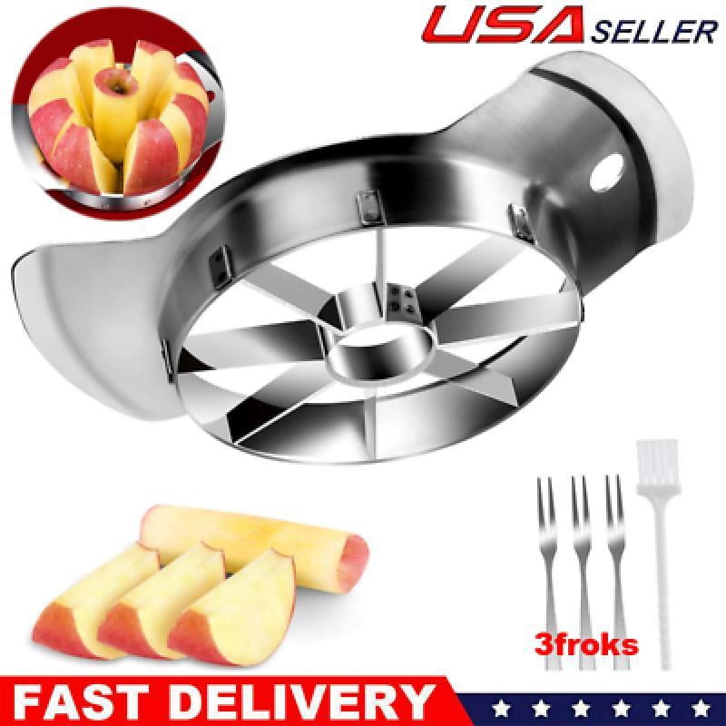 Apple Corer Stainless Steel Slicer Cutter Chopper Peeler Pear Fruit ...