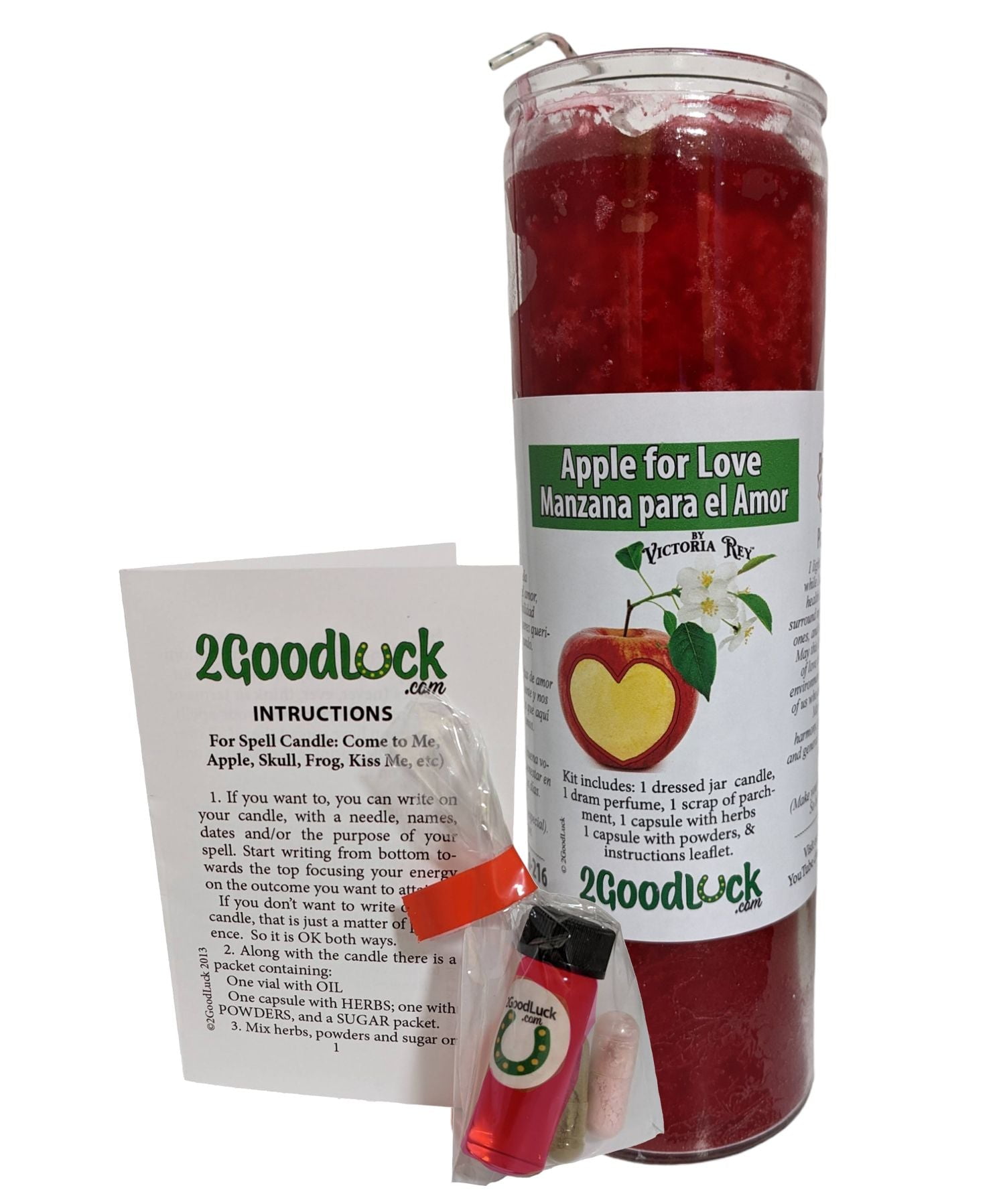 Apple Dressed Candle Kit - Manzana - Walmart.com