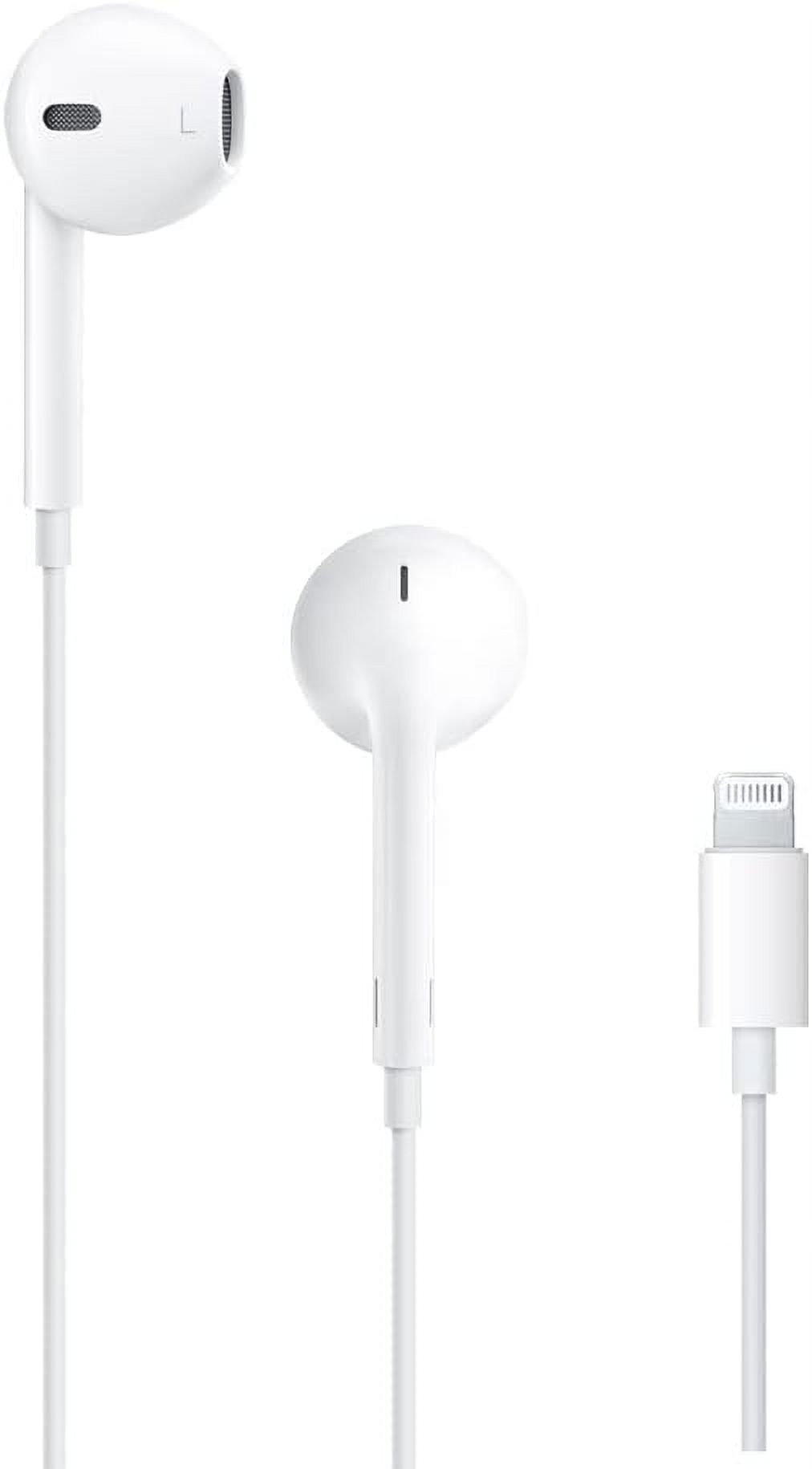 Apple EarPods ConnectorHeadphones with Lightning , Wired Ear Buds for iPhone with Built-in ...