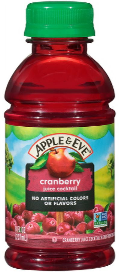 Apple & Eve On The Go, Cranberry Juice Cocktail, 8oz (Pack of 24 ...