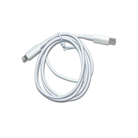 Sigma Electronics USB-C to Lightning Cable, 1m, Fast Charging, White ...