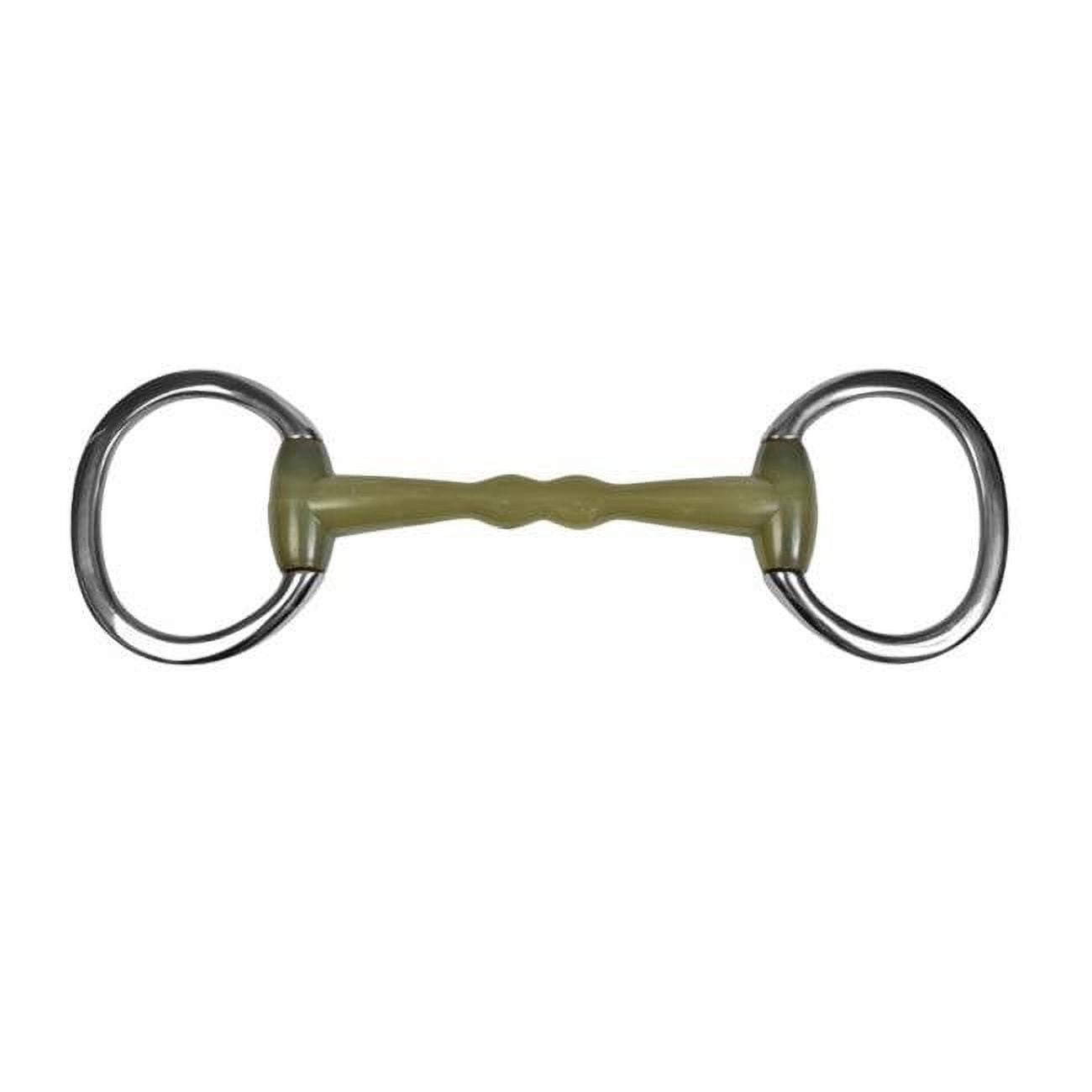Apple Flexible Shaped Eggbutt Snaffle Bit - 5 in. - Walmart.com