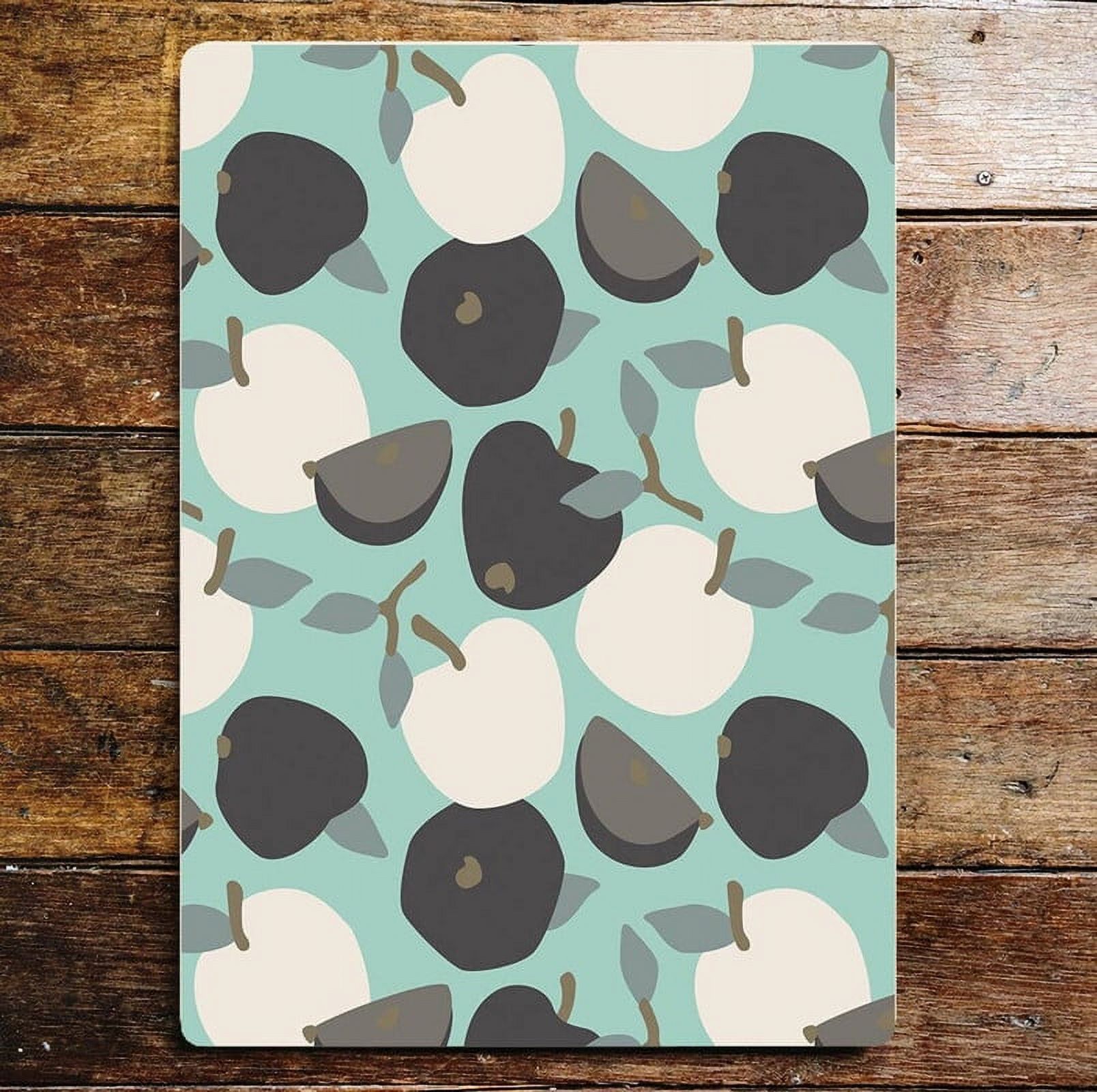 Apple Fruit Kitchen Pattern Kitchen Metal Wall Sign 12×8 Inch - Walmart.com