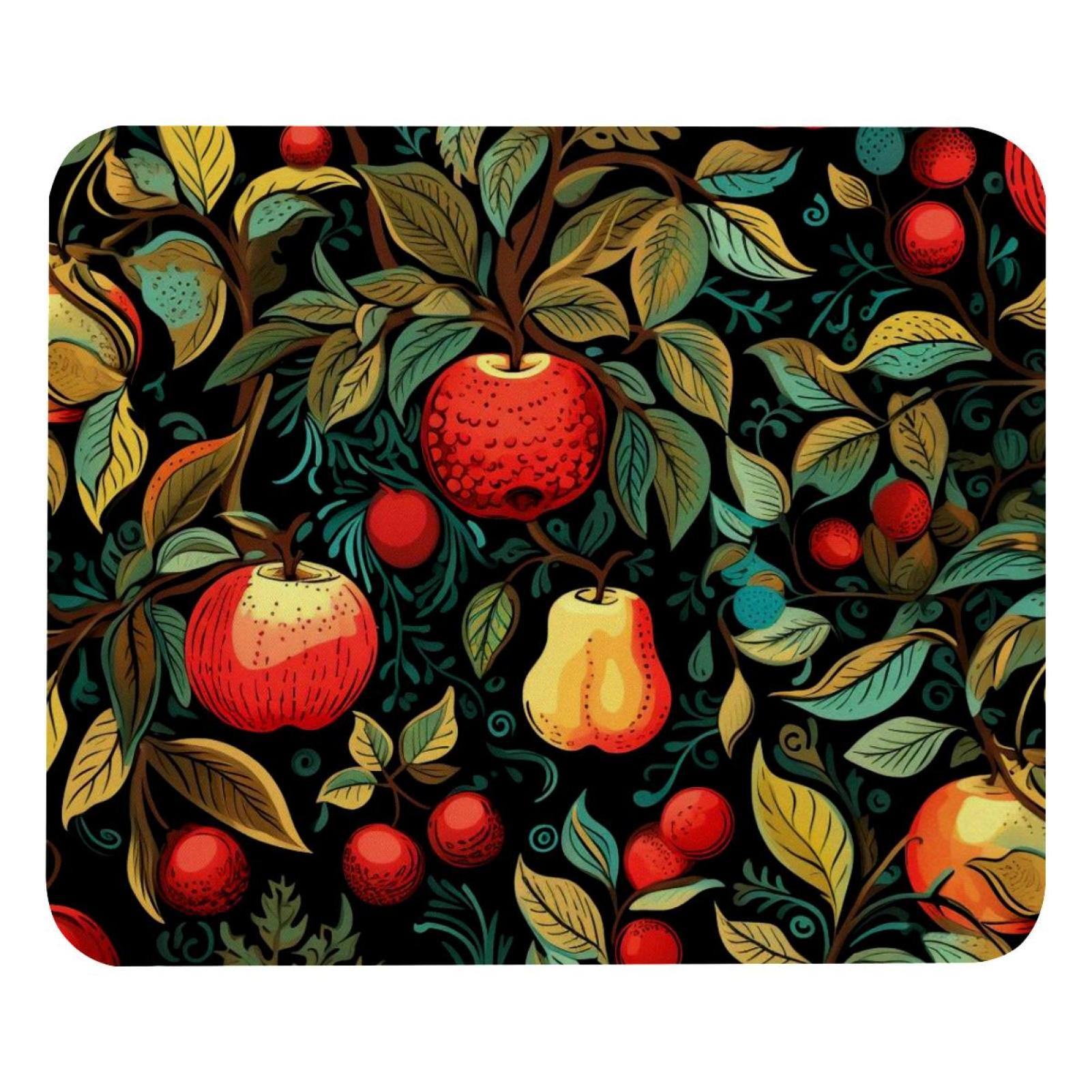 Apple Gaming Mouse Pad Desk Mat Desk Pad, Non-Slip Rubber Bottom ...