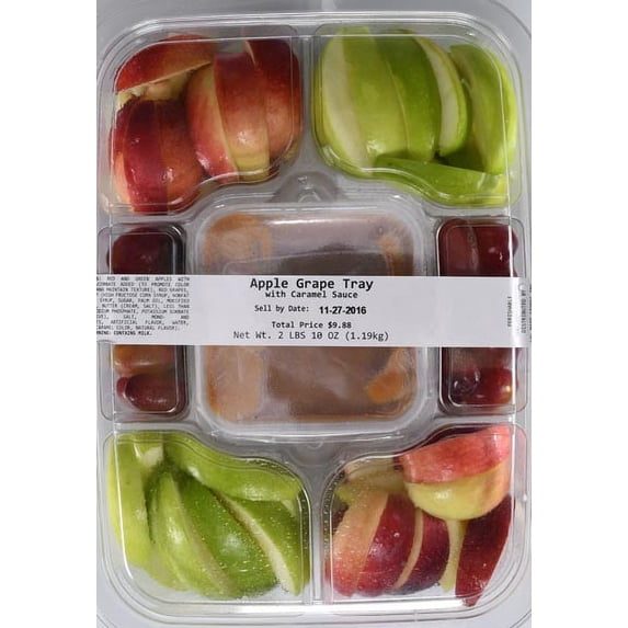 Apple & Grape Caramel Tray, 42 oz - Walmart.com