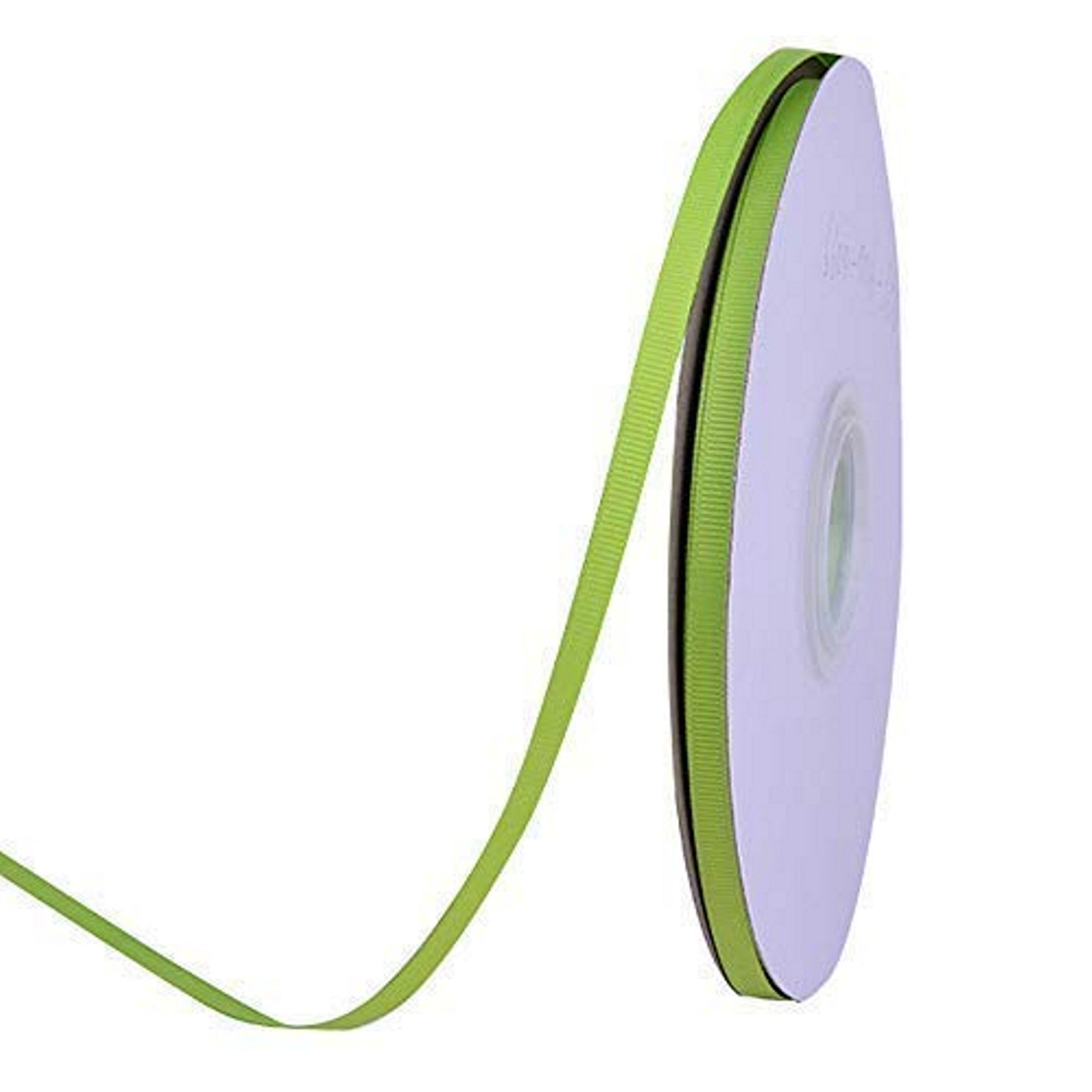 Apple Green Grosgrain Ribbon - 1/4 Inch Wide - 50 Yard Spool - Walmart.com