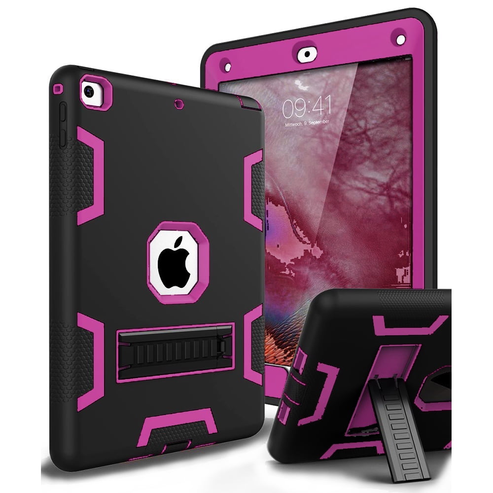 Kuteck Apple iPad Mini 2 Kickstand Case, Heavy Duty Dual Layer TPU ...