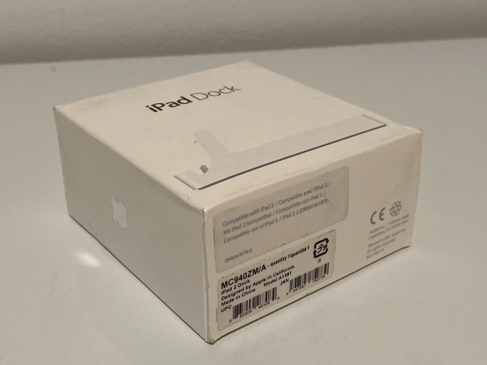 Apple Ipad 2 Dock Mc940Zm/A Model A1381 - Walmart.com