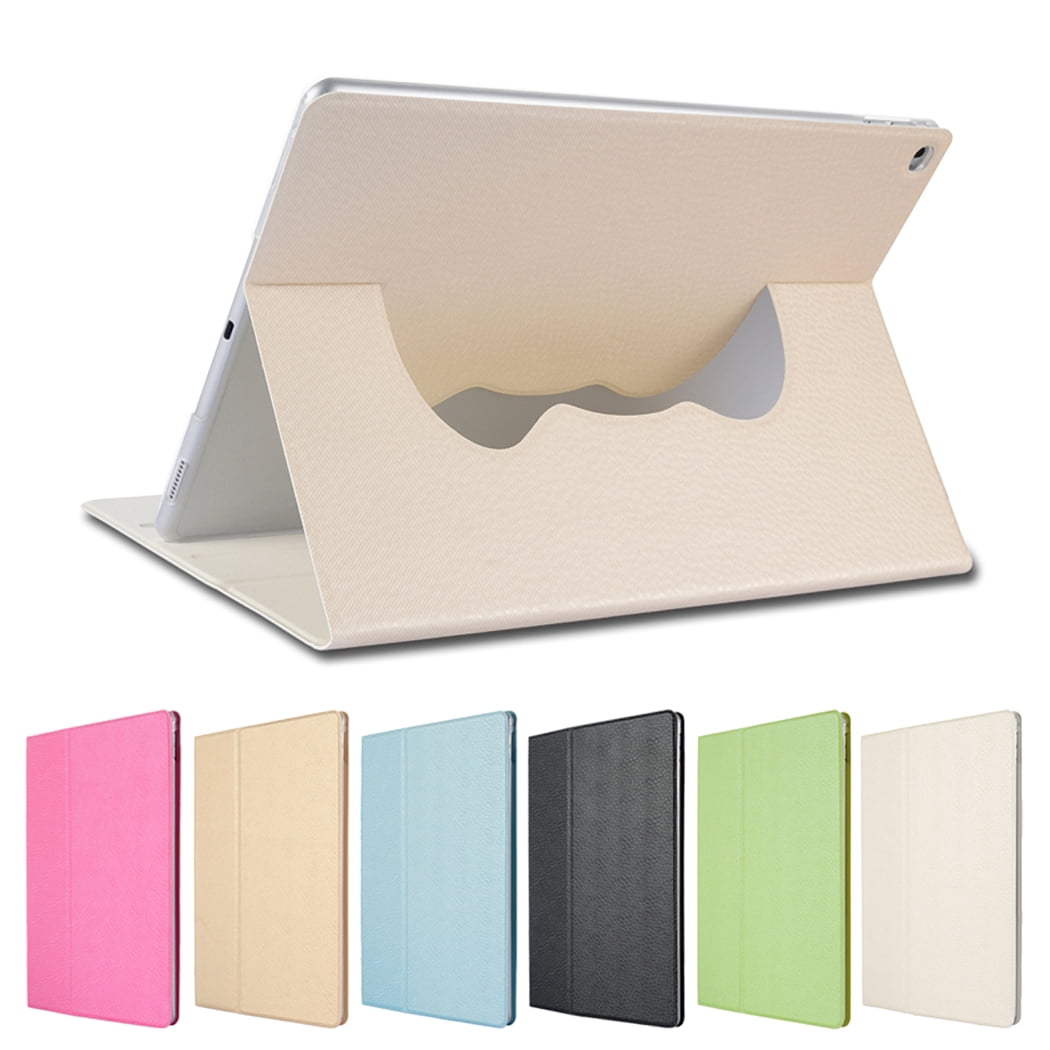 Apple Ipad Pro Smart Cover 360 Rotatable Cloud Case - White - Walmart.com