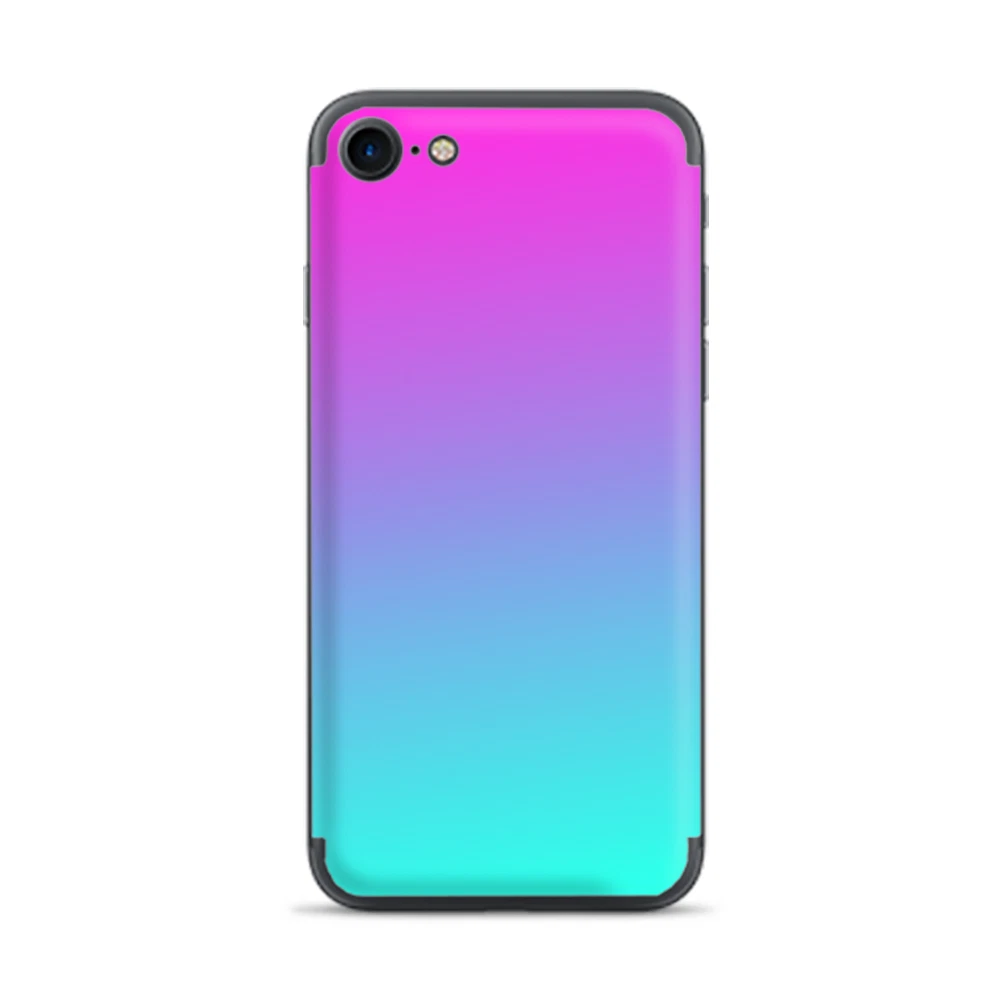 Apple Iphone 7 / 8 Skins Decal Wrap Hombre Pink Purple Teal Gradient ...