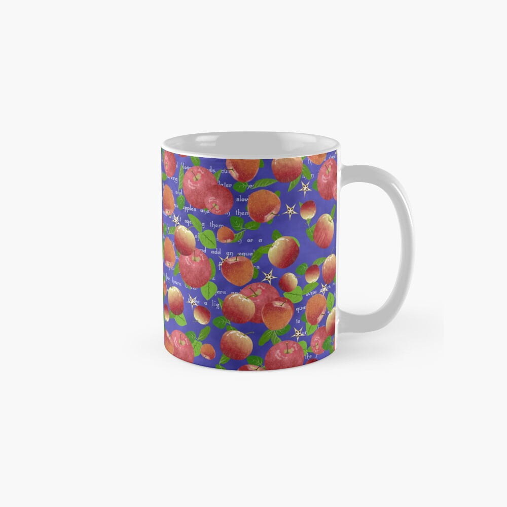 Apple Jelly Recipe on Purple Smudge Haldrop Classic Mug - Walmart.com