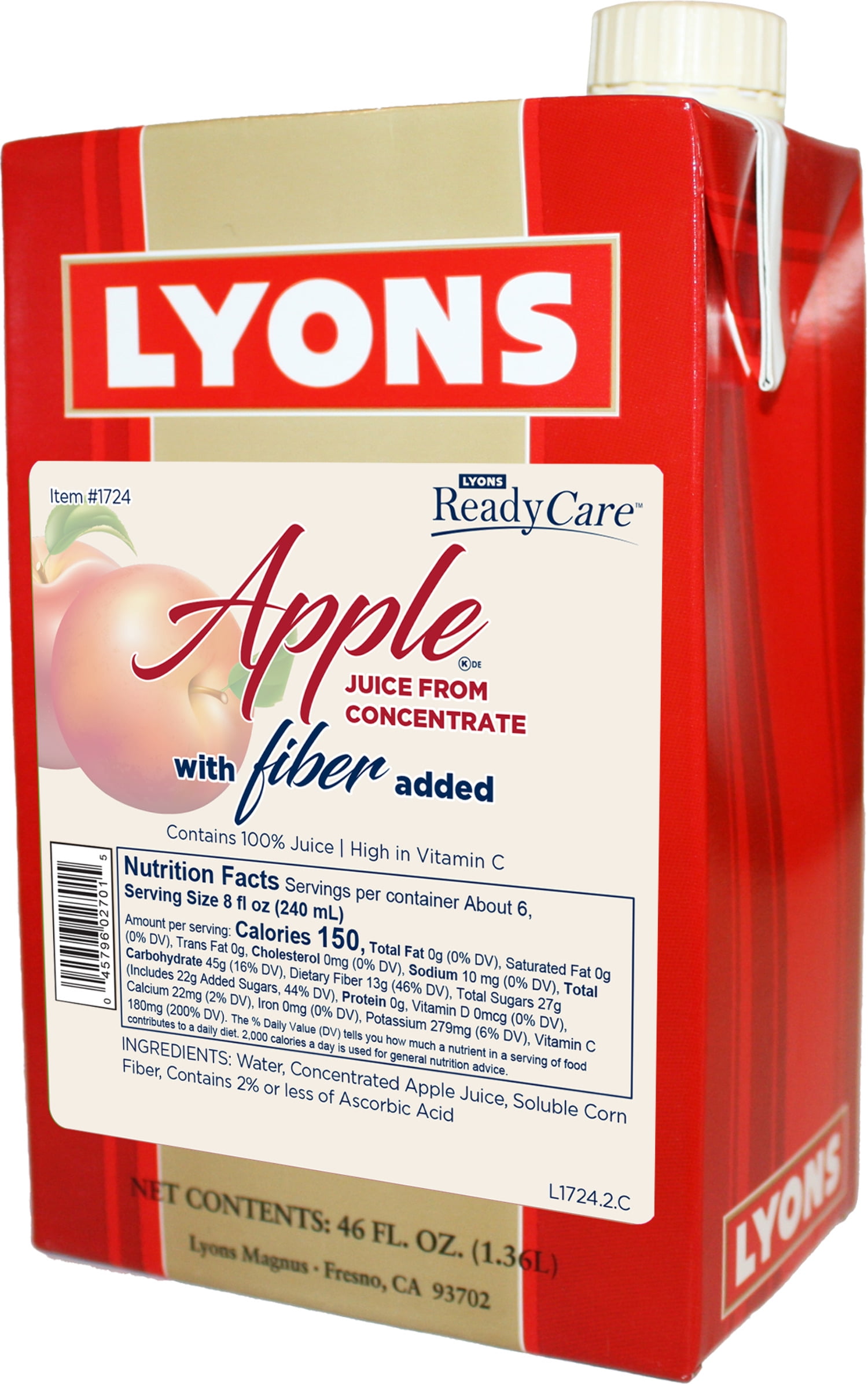 Apple Juice with Fiber - Walmart.com
