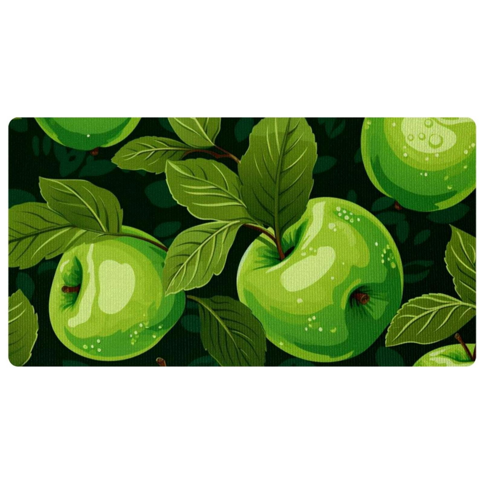 Apple Kitchen Rug, Washable Kitchen Rugs , Runner Mat for Floor ...
