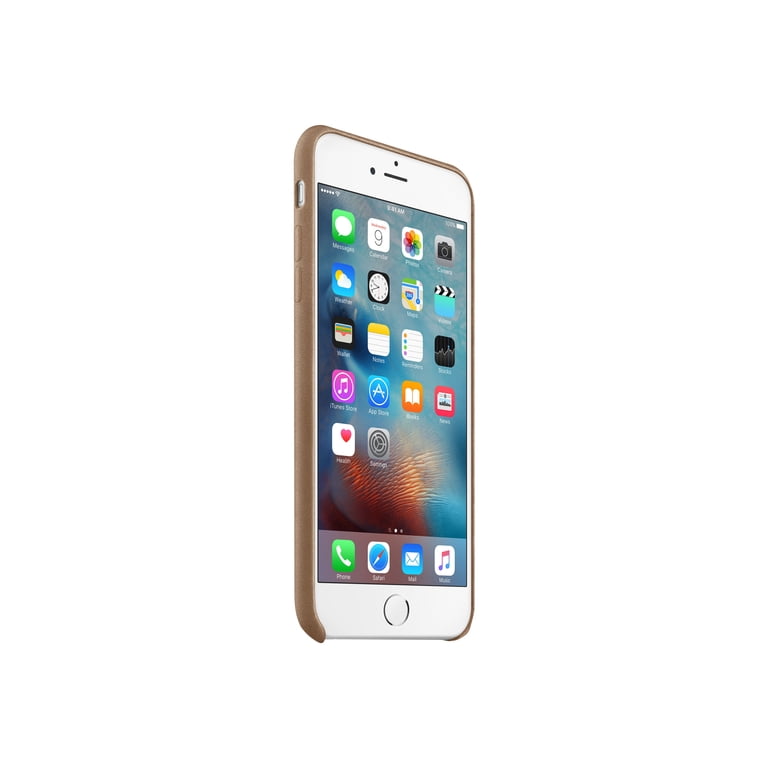 Iphone 6 Plus Brown Leather Case