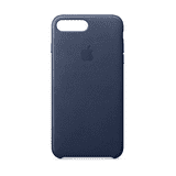 Apple Leather Case for iPhone 8 Plus & iPhone 7 Plus - Midnight Blue ...