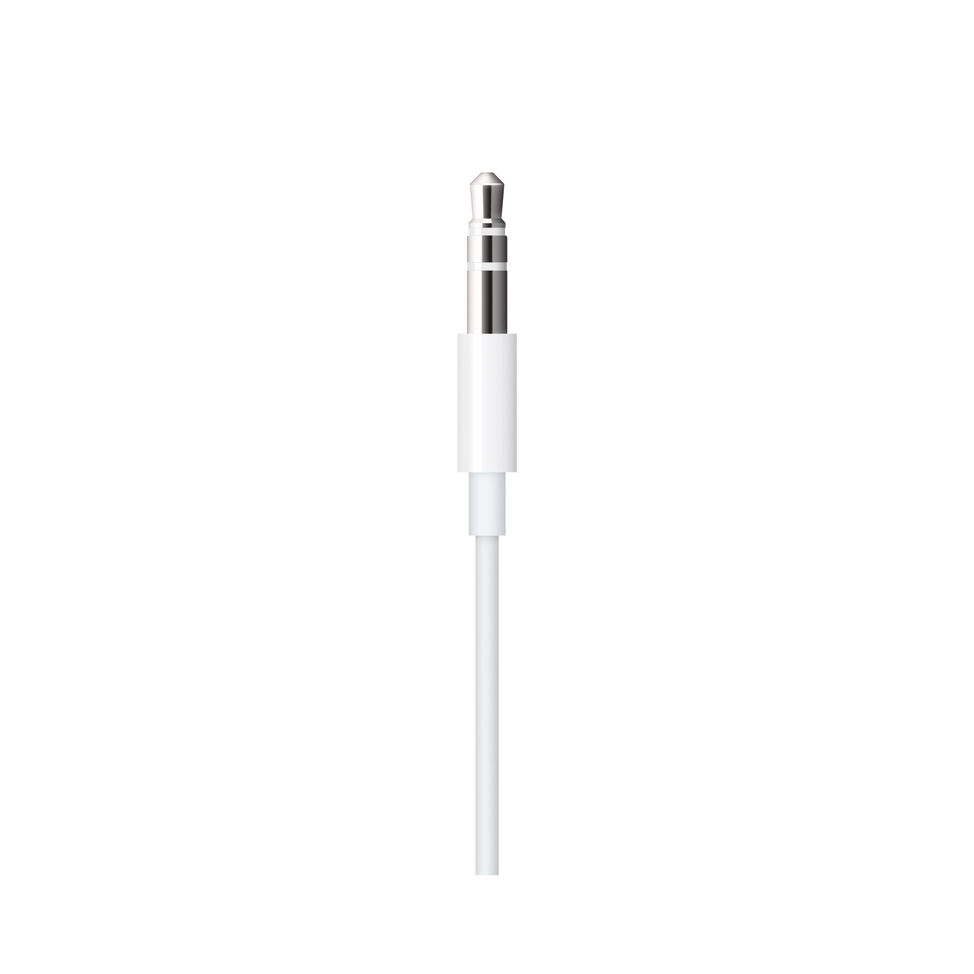 Apple, Lightning to 3.5 mm Audio Cable, 1.2m, White - Walmart.com