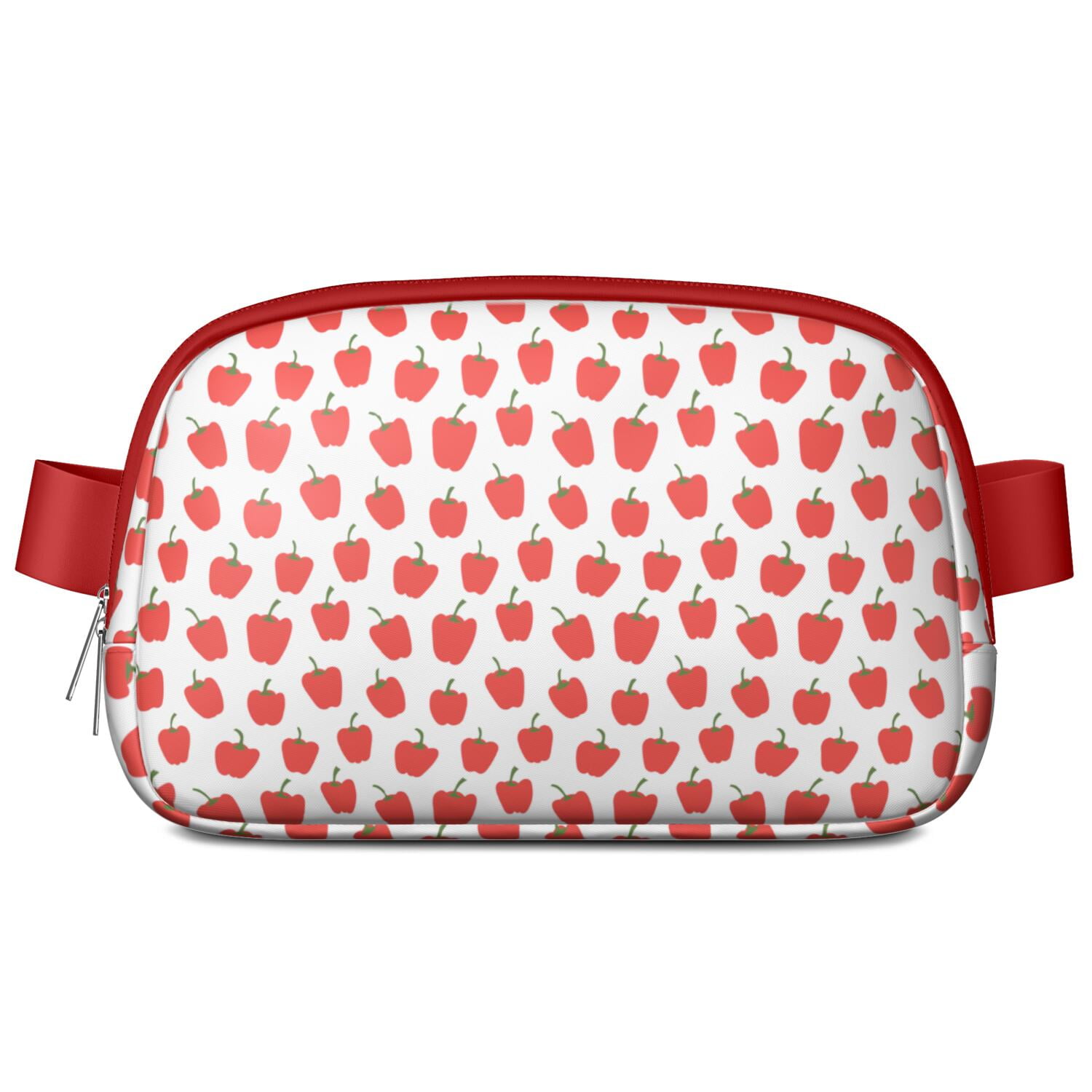 Apple Lover's Fanny Pack – Waterproof Adjustable Waist Bag with Classic ...