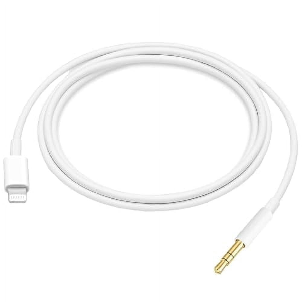 [Apple MFi Certified] iPhone Aux Cord for Car, 3.3FT Lightning to 3.5mm ...