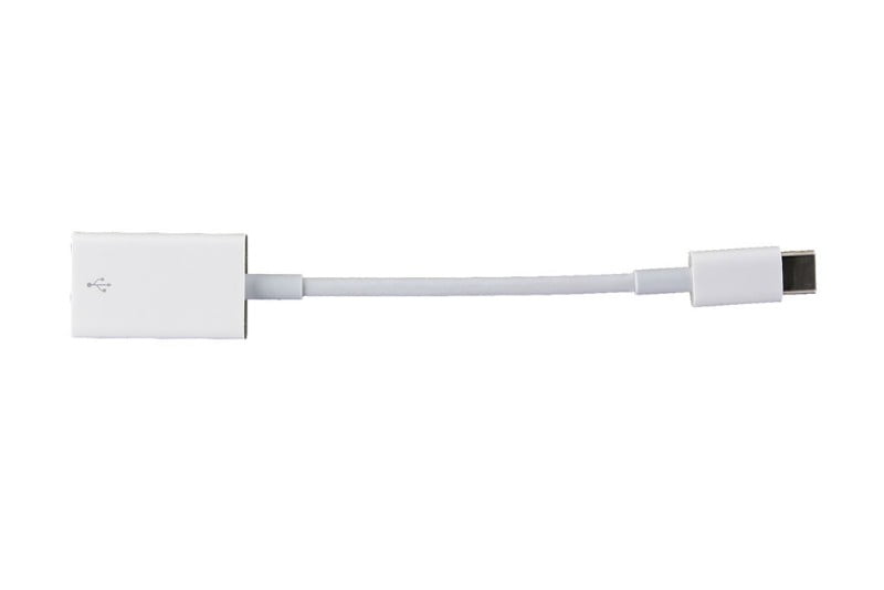 Apple ( MJ1M2AM/A ) USB Type - C to USB Female Adapter for USB - White ...