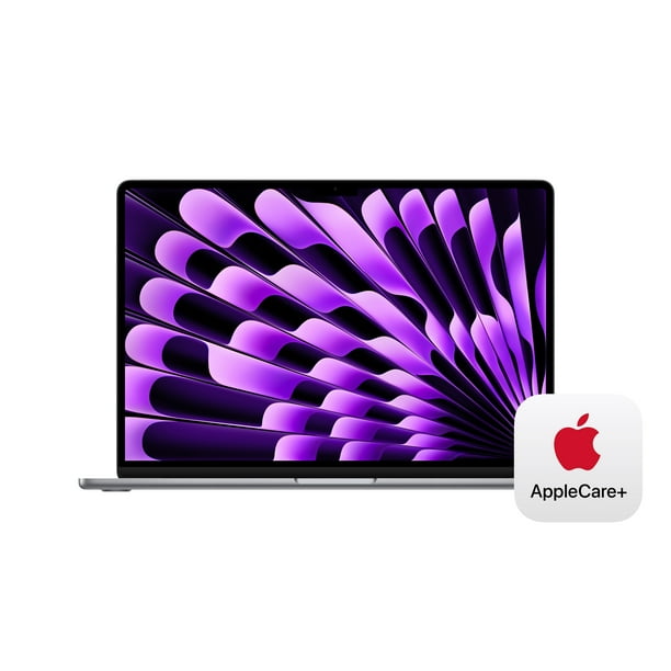Apple MacBook Air 15 in M3 8C CPU 10C GPU 8GB 512GB Space Gray MRYN3LL A Spring 2024 AppleCare Bundle