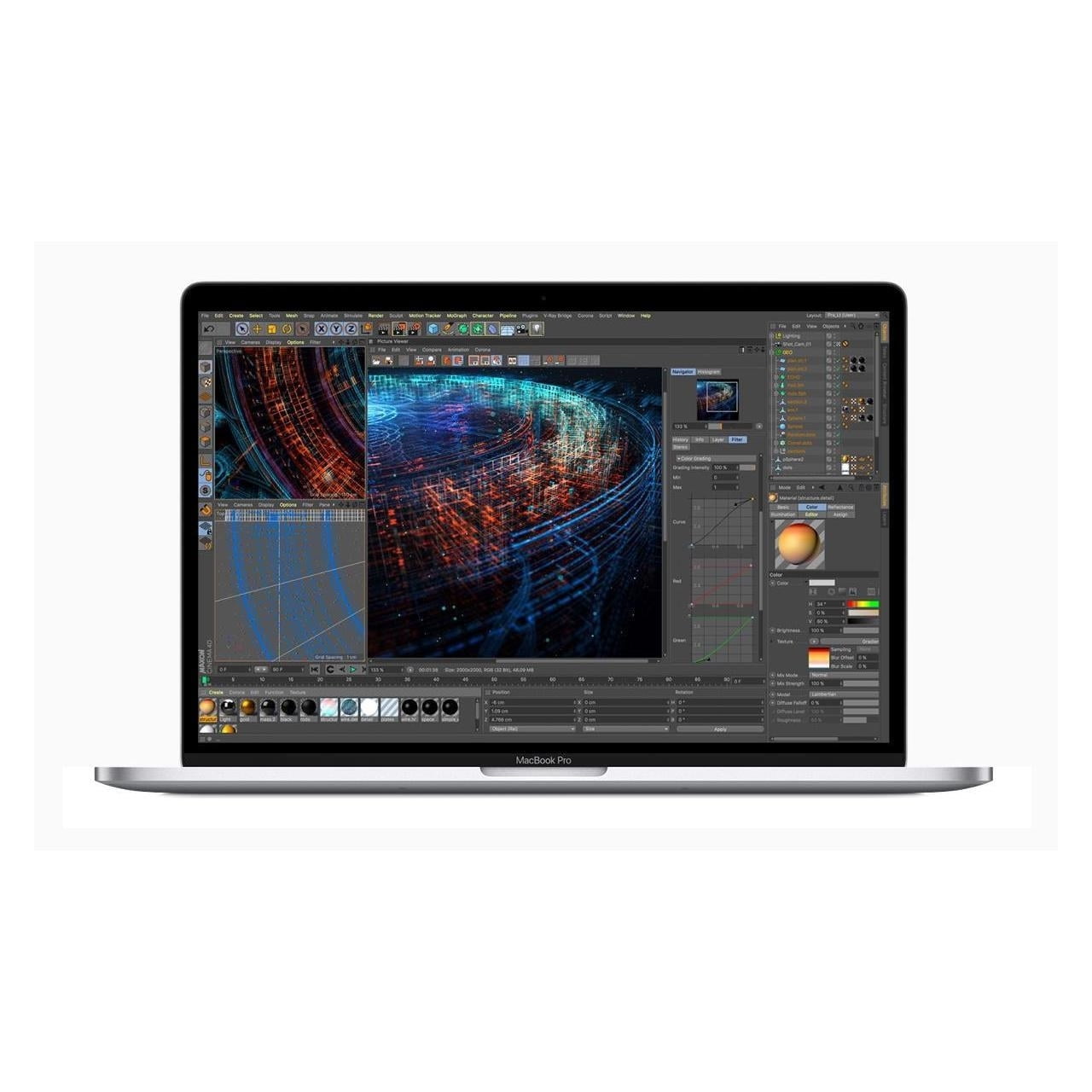 Apple MacBook Pro A2159 13.3" 8GB 512GB SSD Core™ i5-8279U 2.4GHz macOS ...