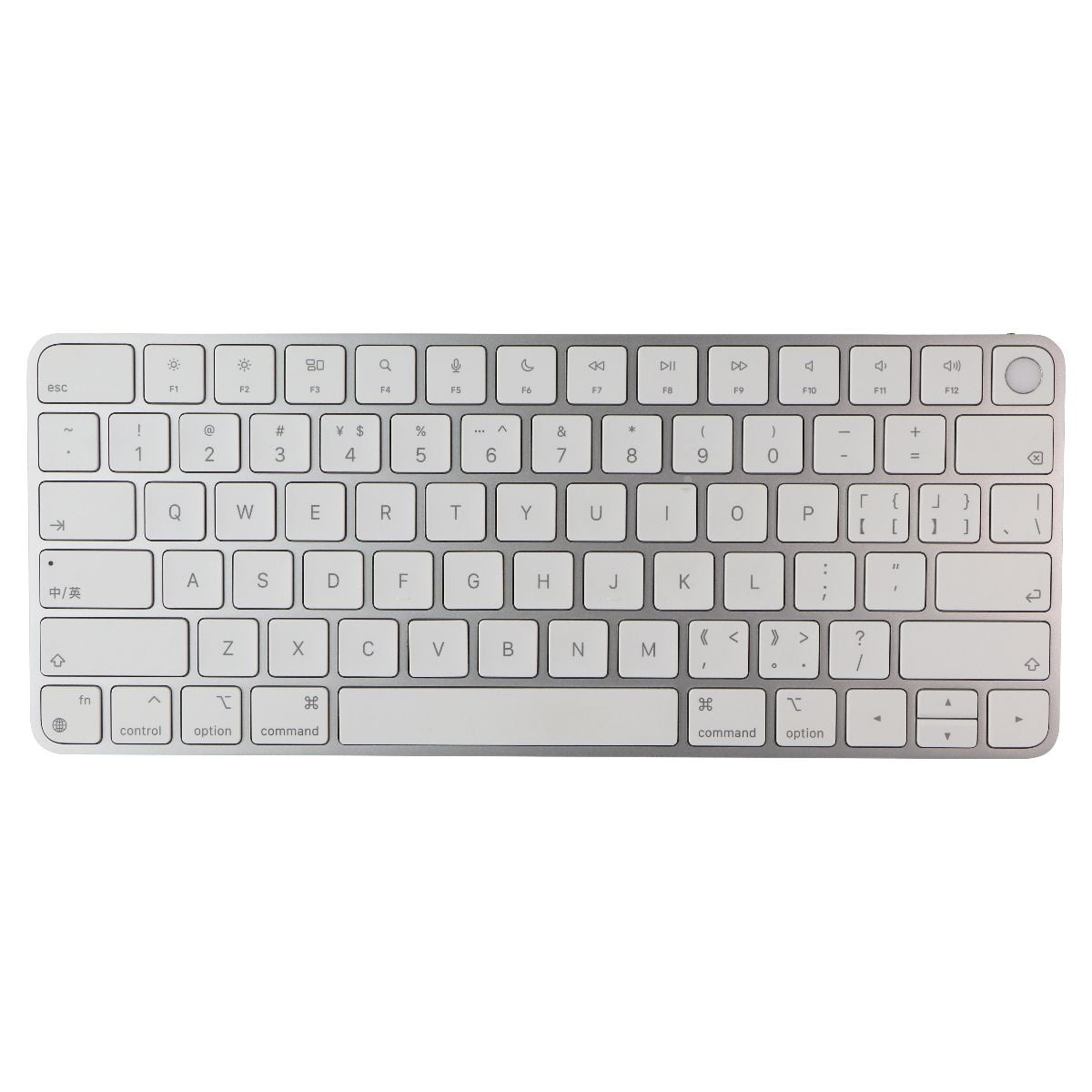 Apple Magic Keyboard with Touch ID (A2449) - Chinese (Pinyin) / White ...