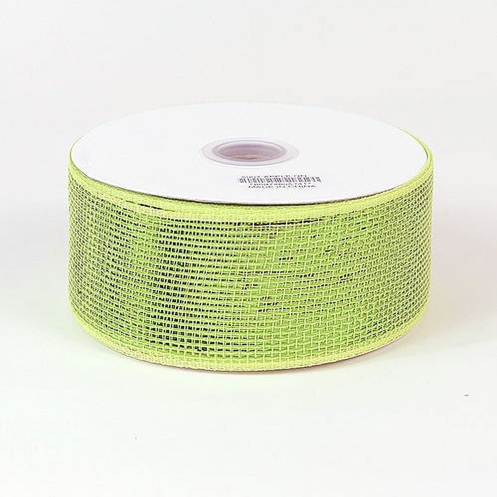 Apple - Metallic Deco Mesh Ribbons - ( 2.5 inch x 25 yards ) - Walmart.com