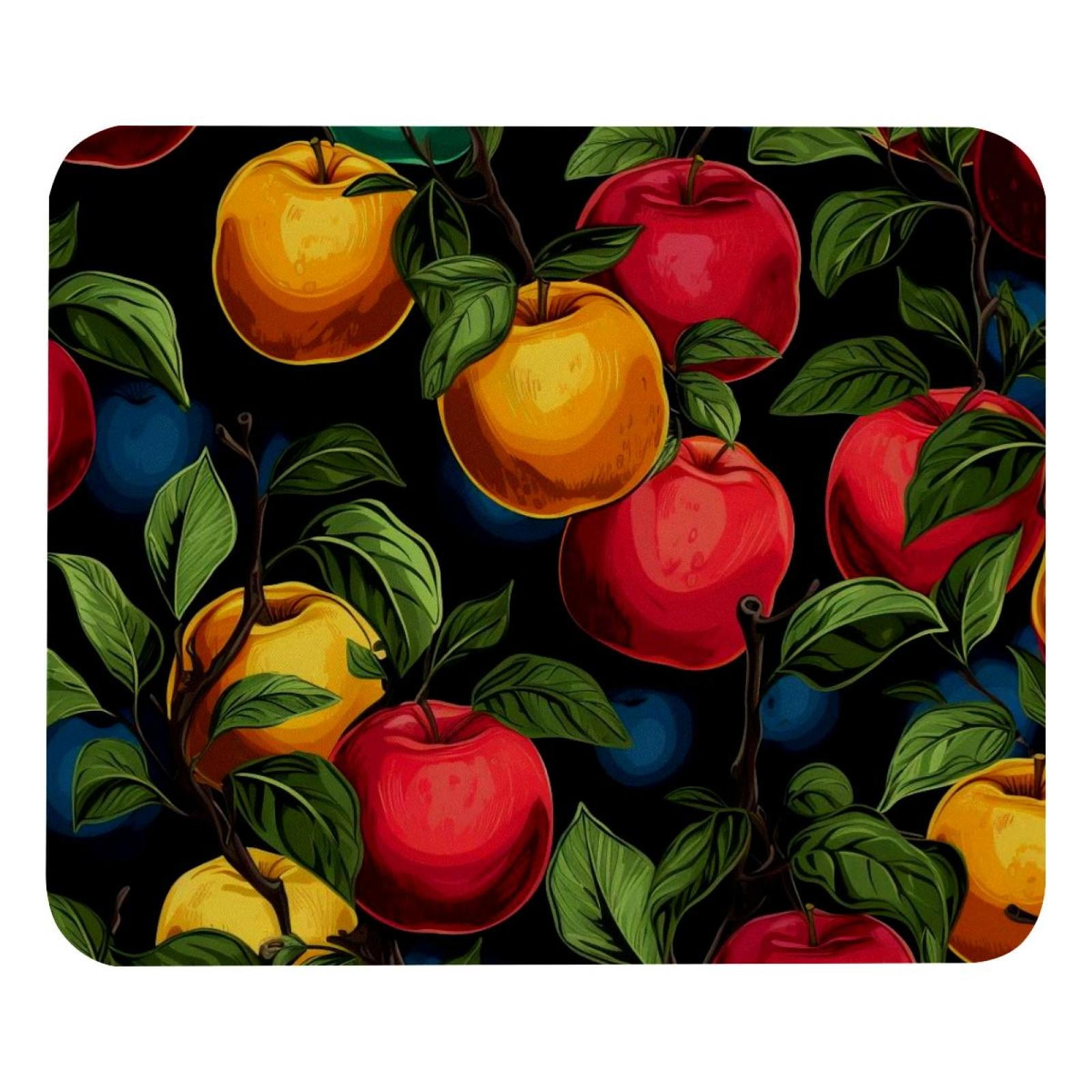 Apple Mouse Pad, Cloth with Rubberized Base - Walmart.com