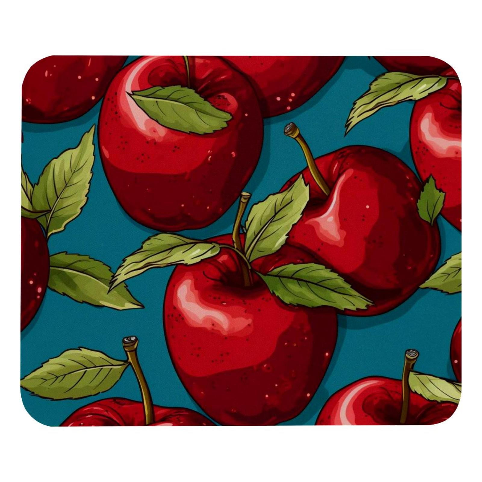 Apple Mouse Pad, Cloth with Rubberized Base - Walmart.com