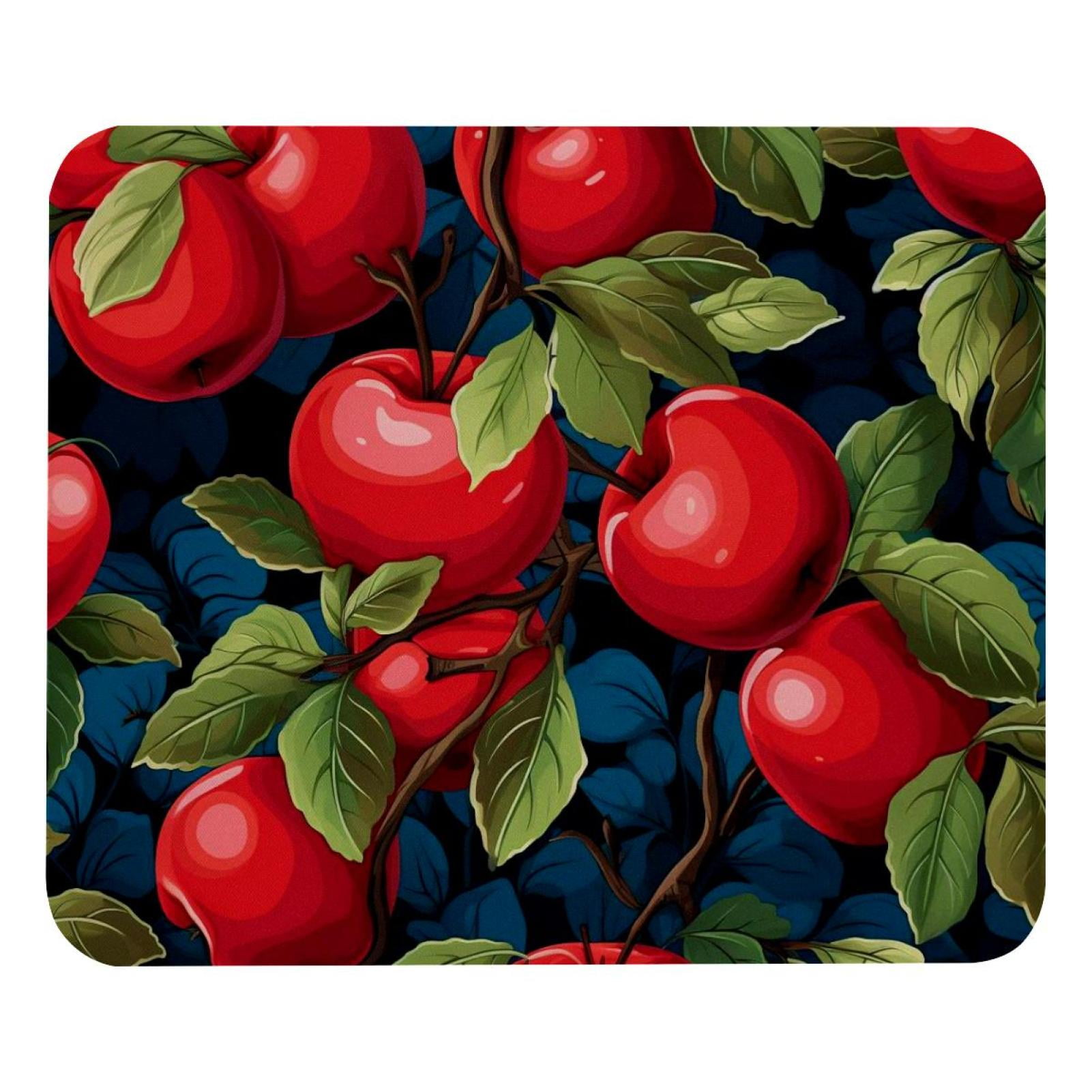 Apple Mouse Pad, Personality Design Rubber Base for Office Decor for Laptop, Computers - Walmart.com