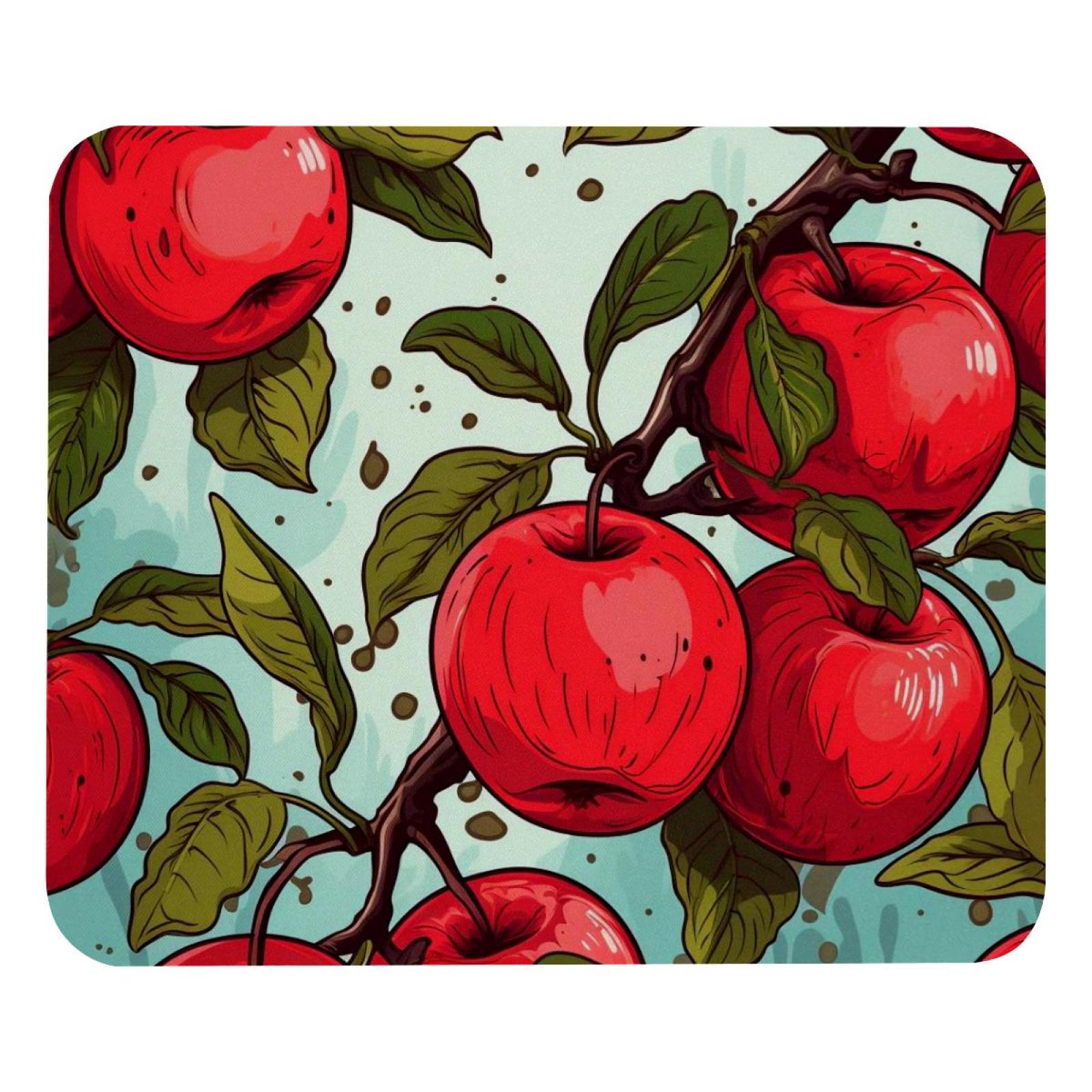 Apple Mouse Pad for Laptop Wireless Mouse Home Office Travel, Portable ...