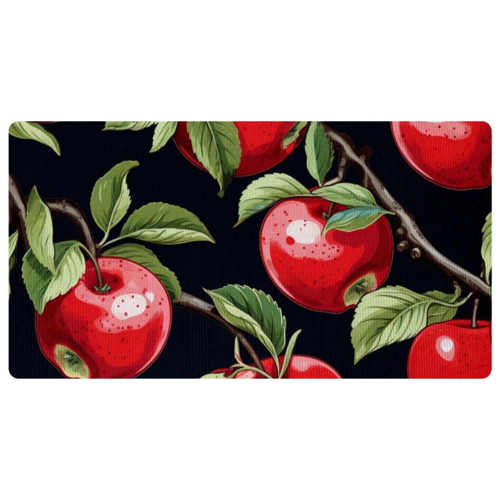 Apple Mouse Pad for Wireless Mouse Home Office Desk Laptop with Rubber ...