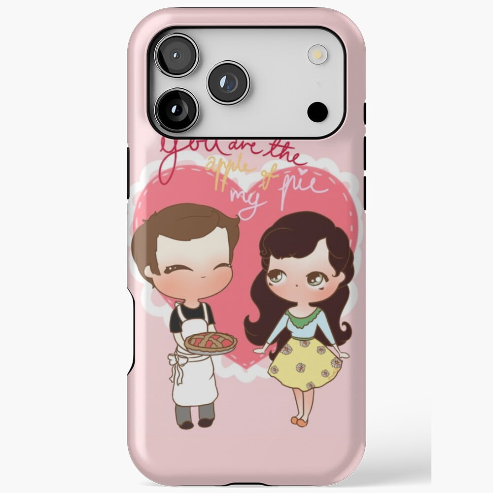 Apple Of My Pie Cute Food Pun Design iPhone Case 17 16 15 14 13 12 11 ...