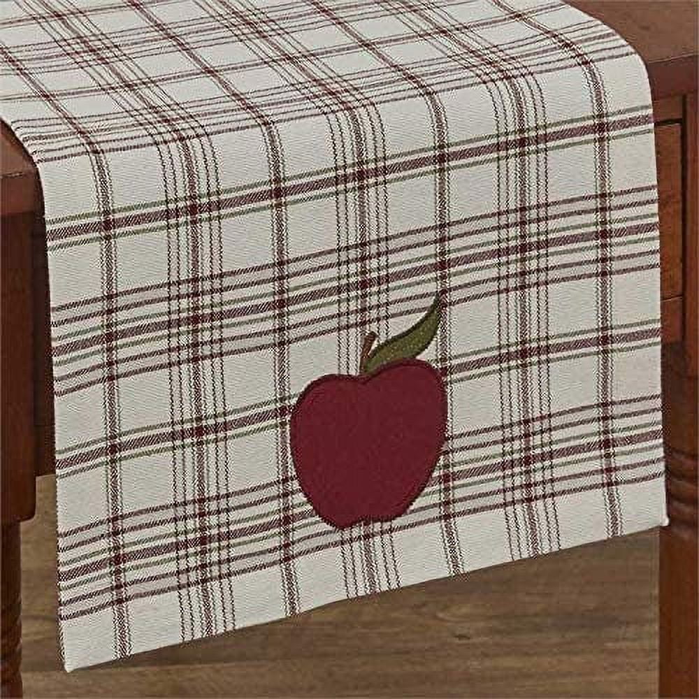 Apple Orchard Apple Applique Table Runner - 13" x 36" L - Walmart.com