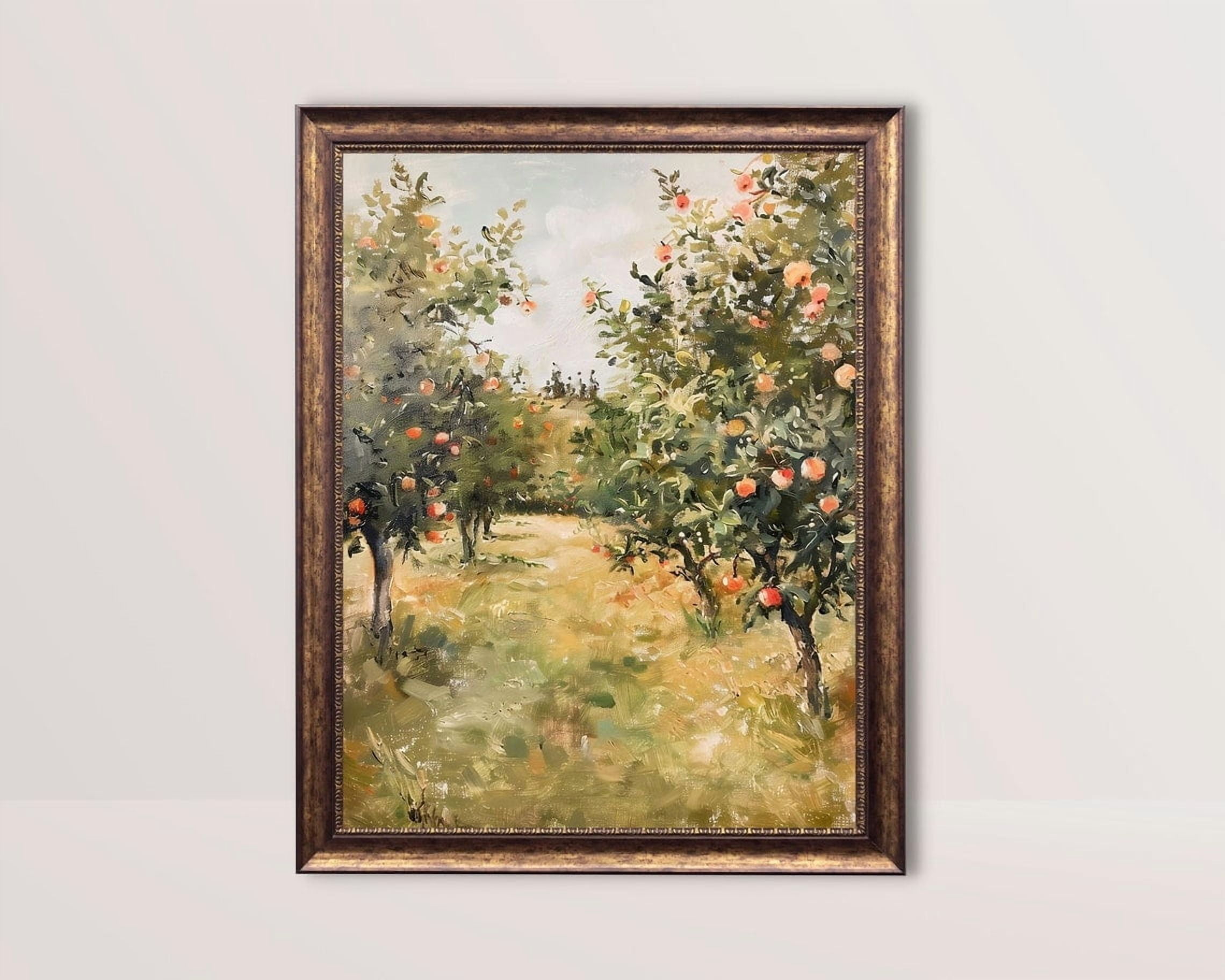 Apple Orchard, Rustic Country, Farmhouse Decor, Vintage Countryside ...